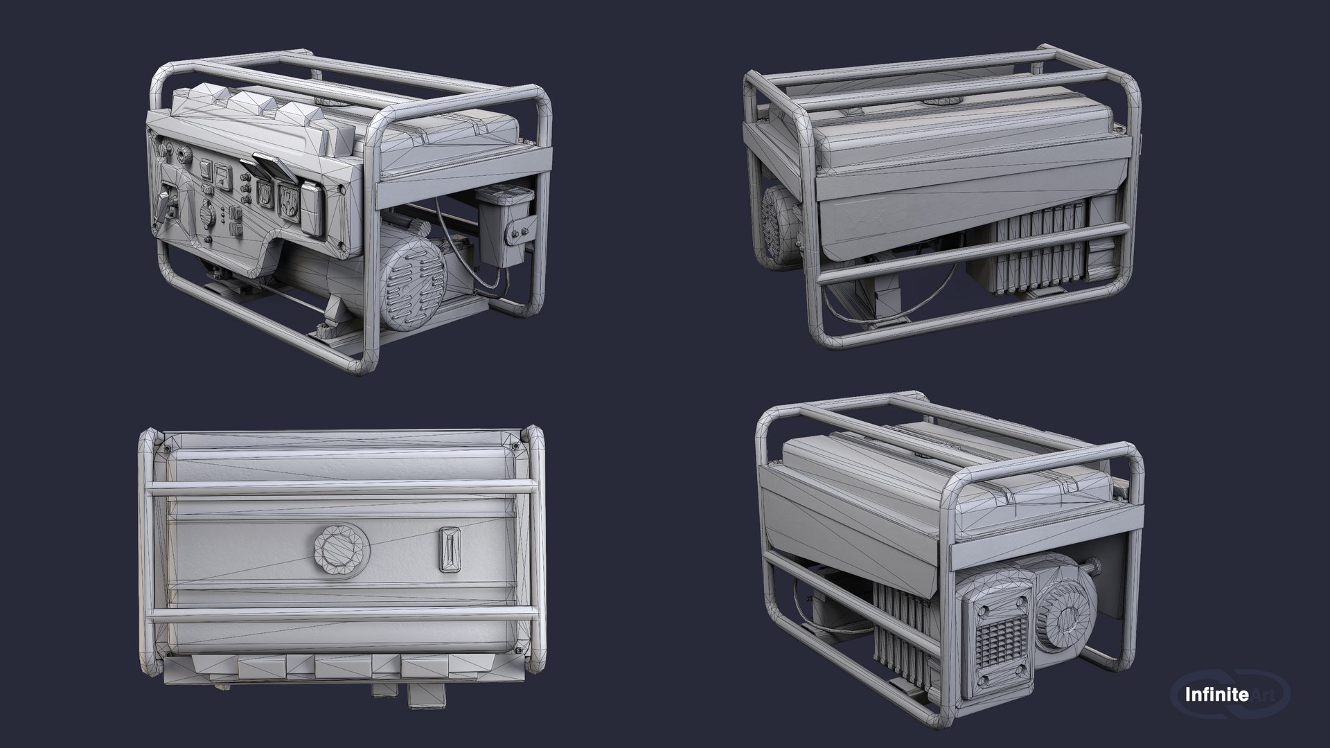 Generator 3D Model - TurboSquid 1846568