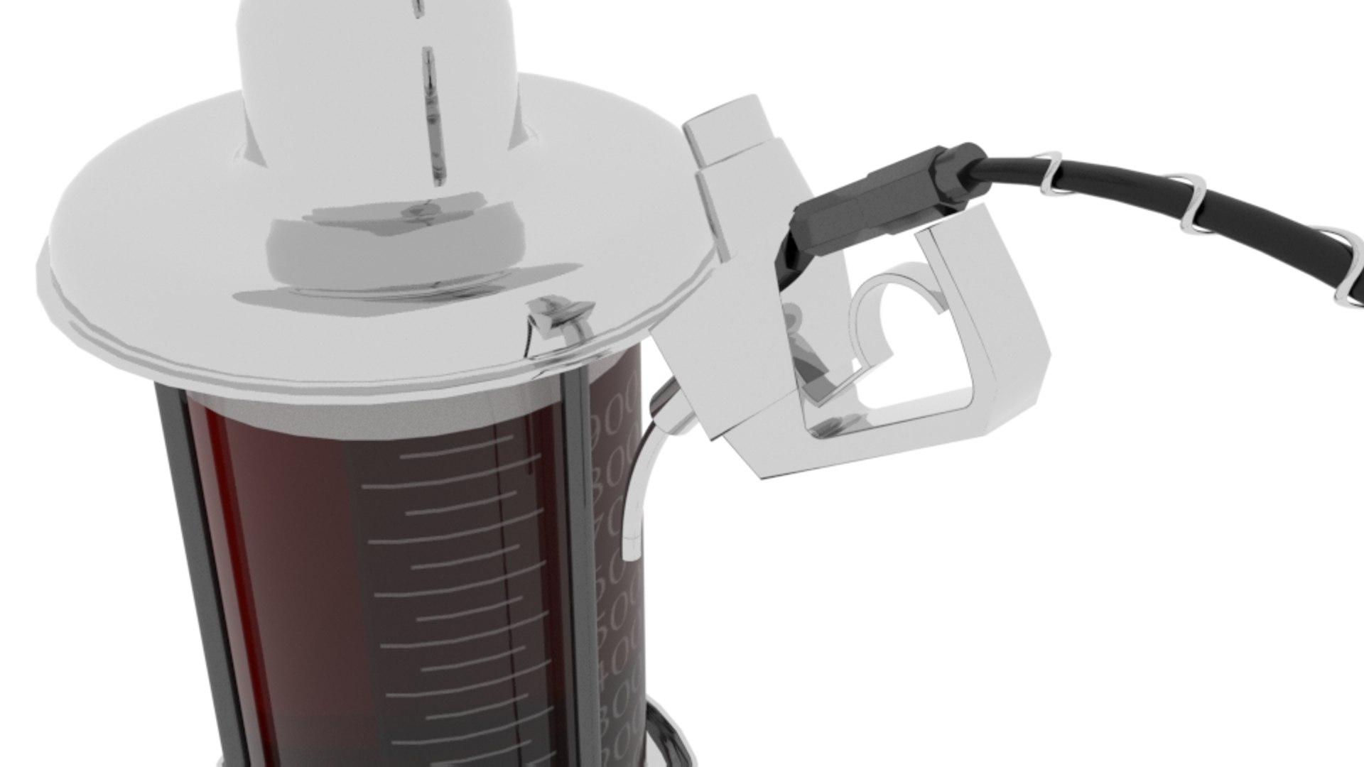 Bar butler gas pump 3D model - TurboSquid 1711898