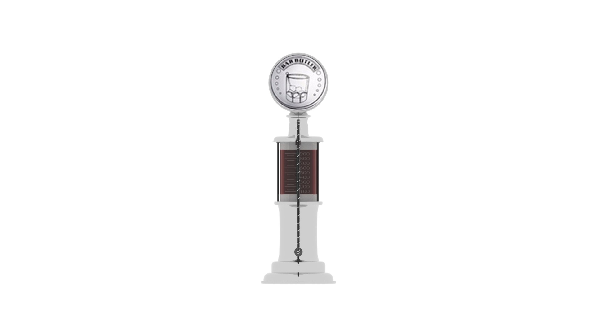 Bar butler gas pump 3D model - TurboSquid 1711898