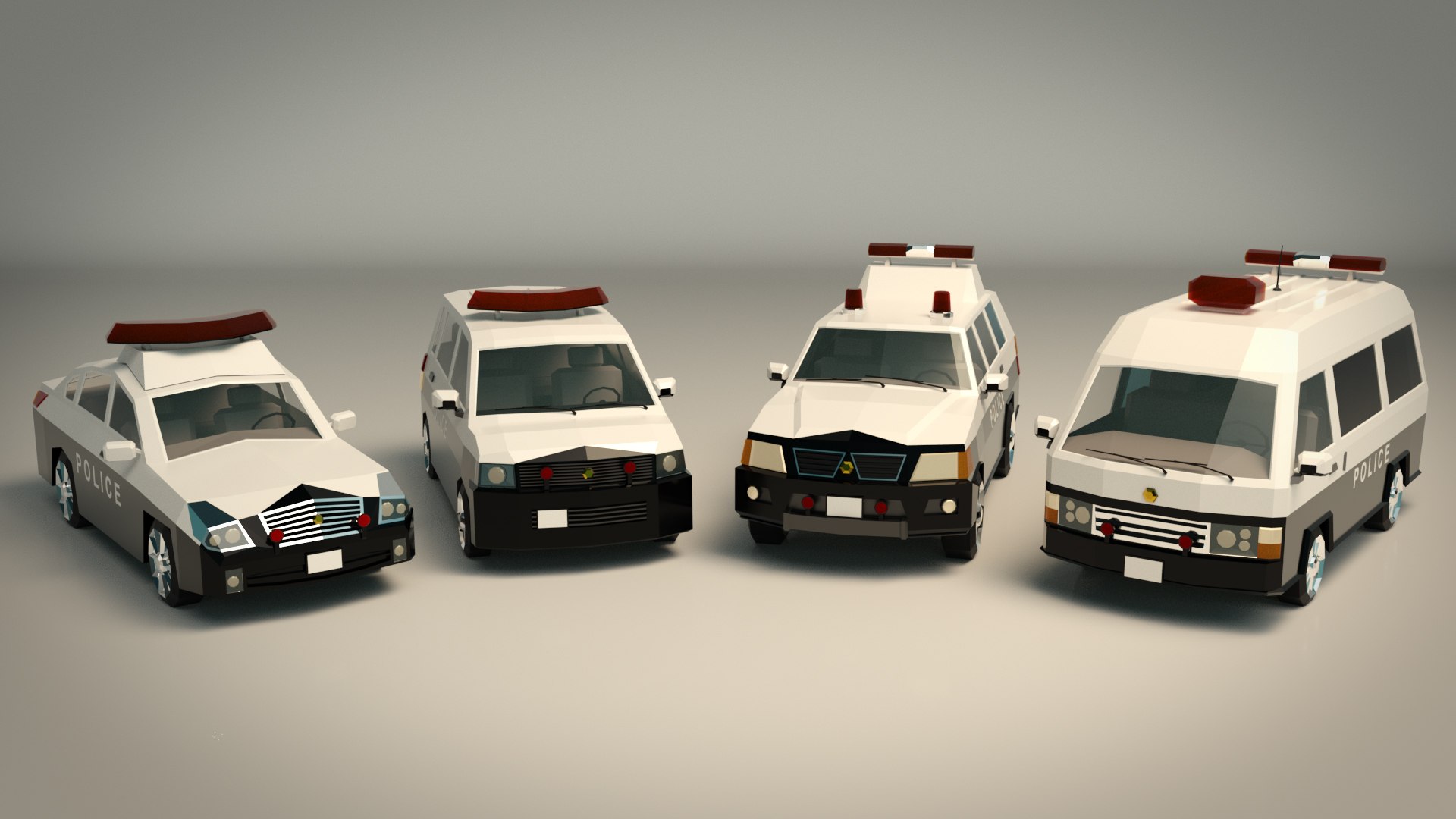 3D Model Police Japanese - TurboSquid 1545749