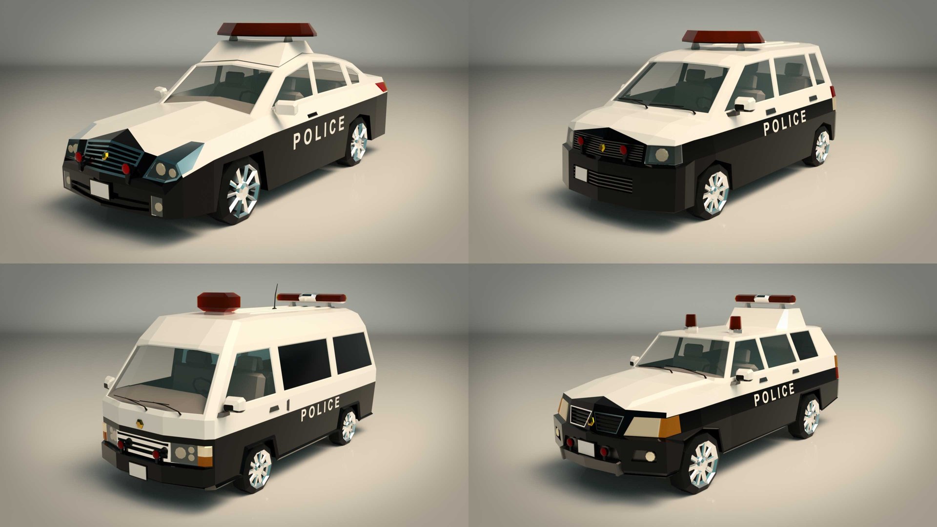 3D Model Police Japanese - TurboSquid 1545749