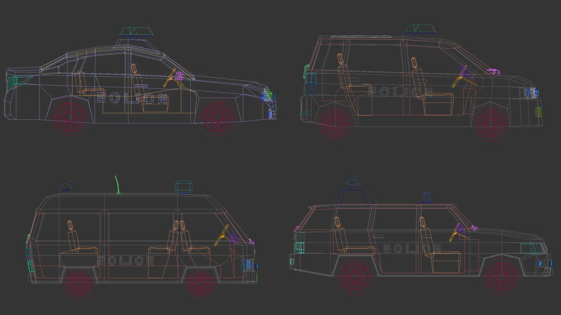 3D Model Police Japanese - TurboSquid 1545749