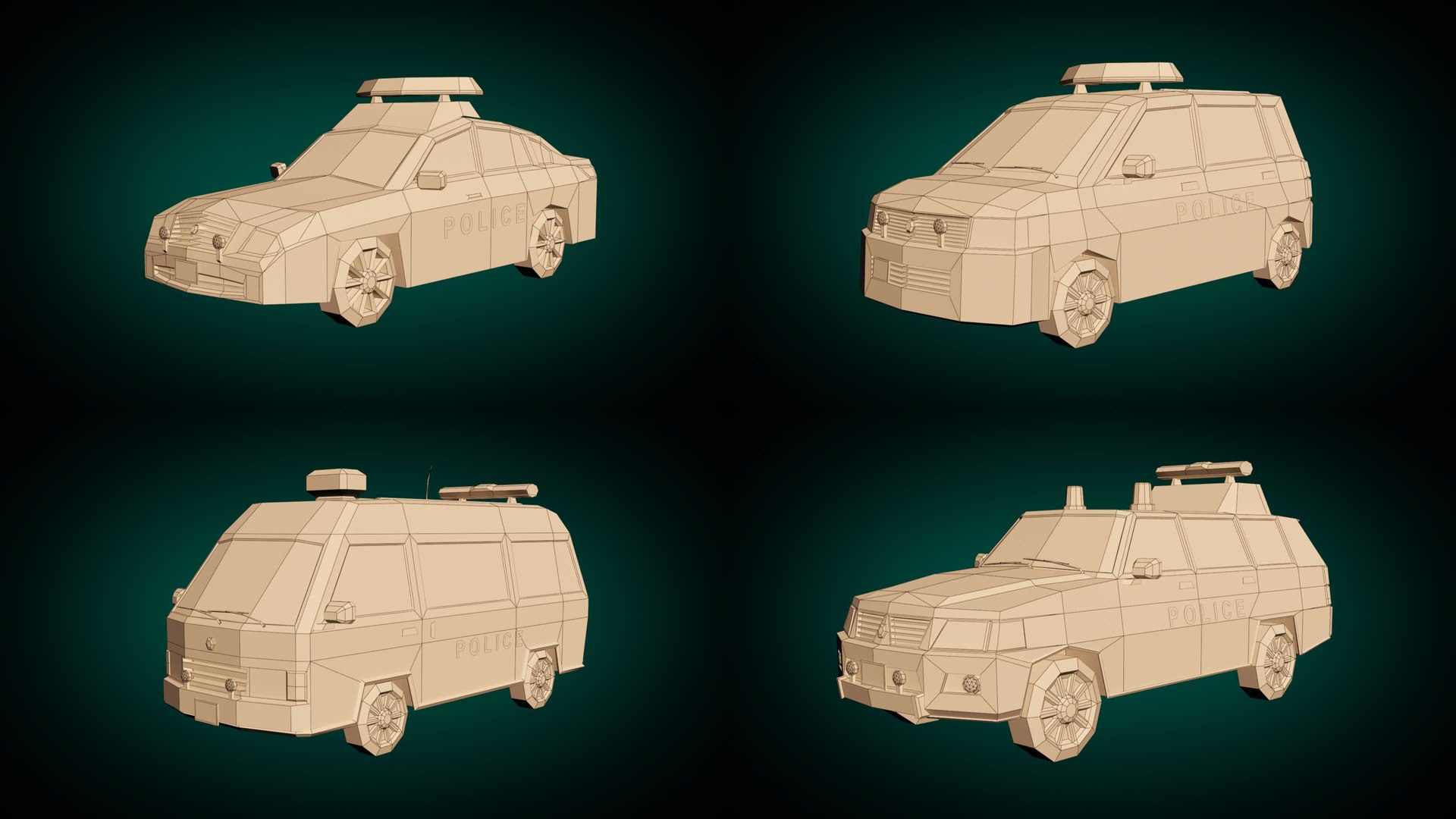 3D Model Police Japanese - TurboSquid 1545749