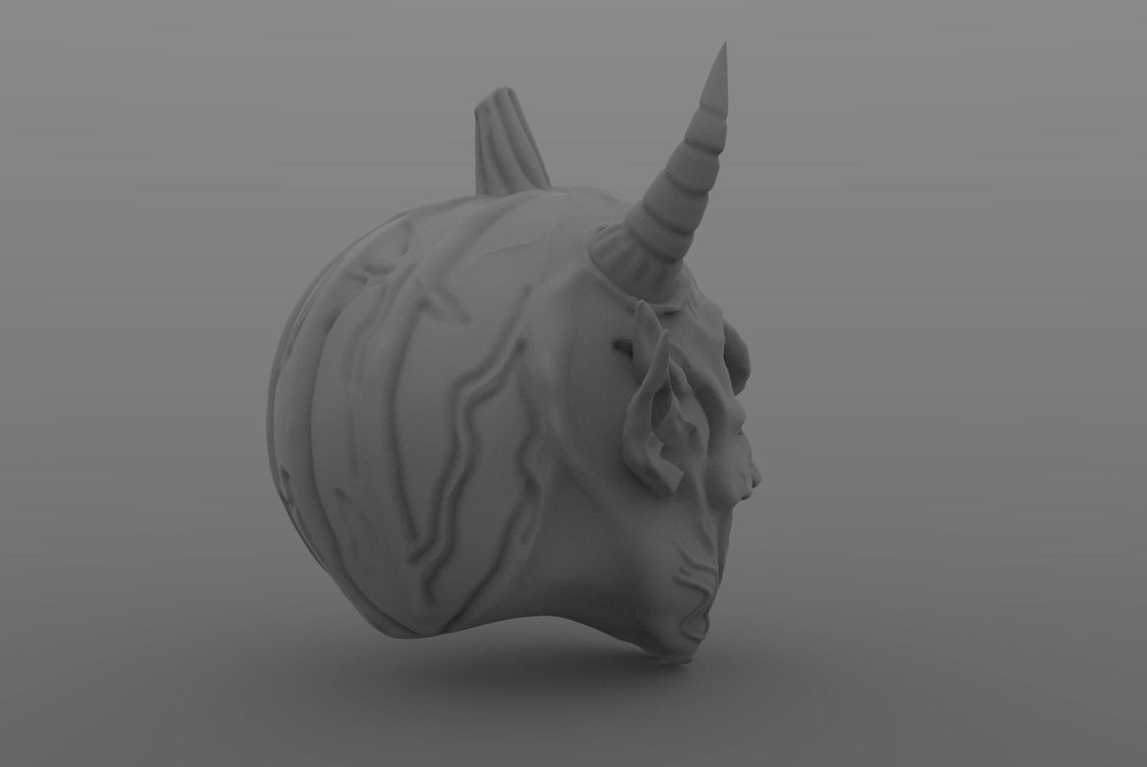 PUMPKIN DEMON Model - TurboSquid 2310874