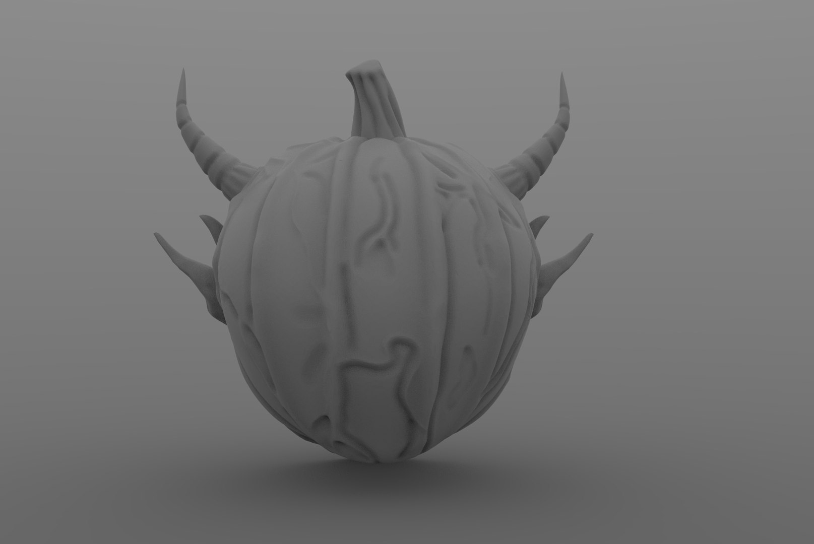 PUMPKIN DEMON Model - TurboSquid 2310874