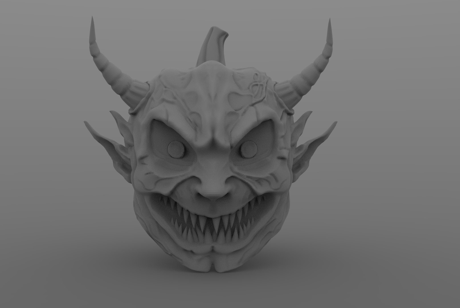 PUMPKIN DEMON Model - TurboSquid 2310874