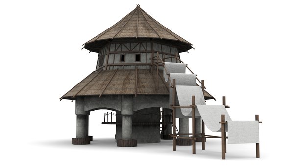Fantasy Weaving Factory 3D model - TurboSquid 1790328