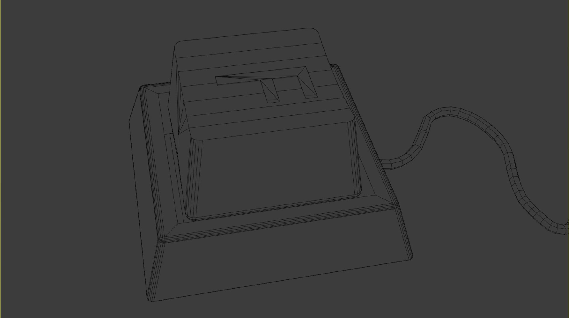 3D Press F Respect Button Model - TurboSquid 1651443