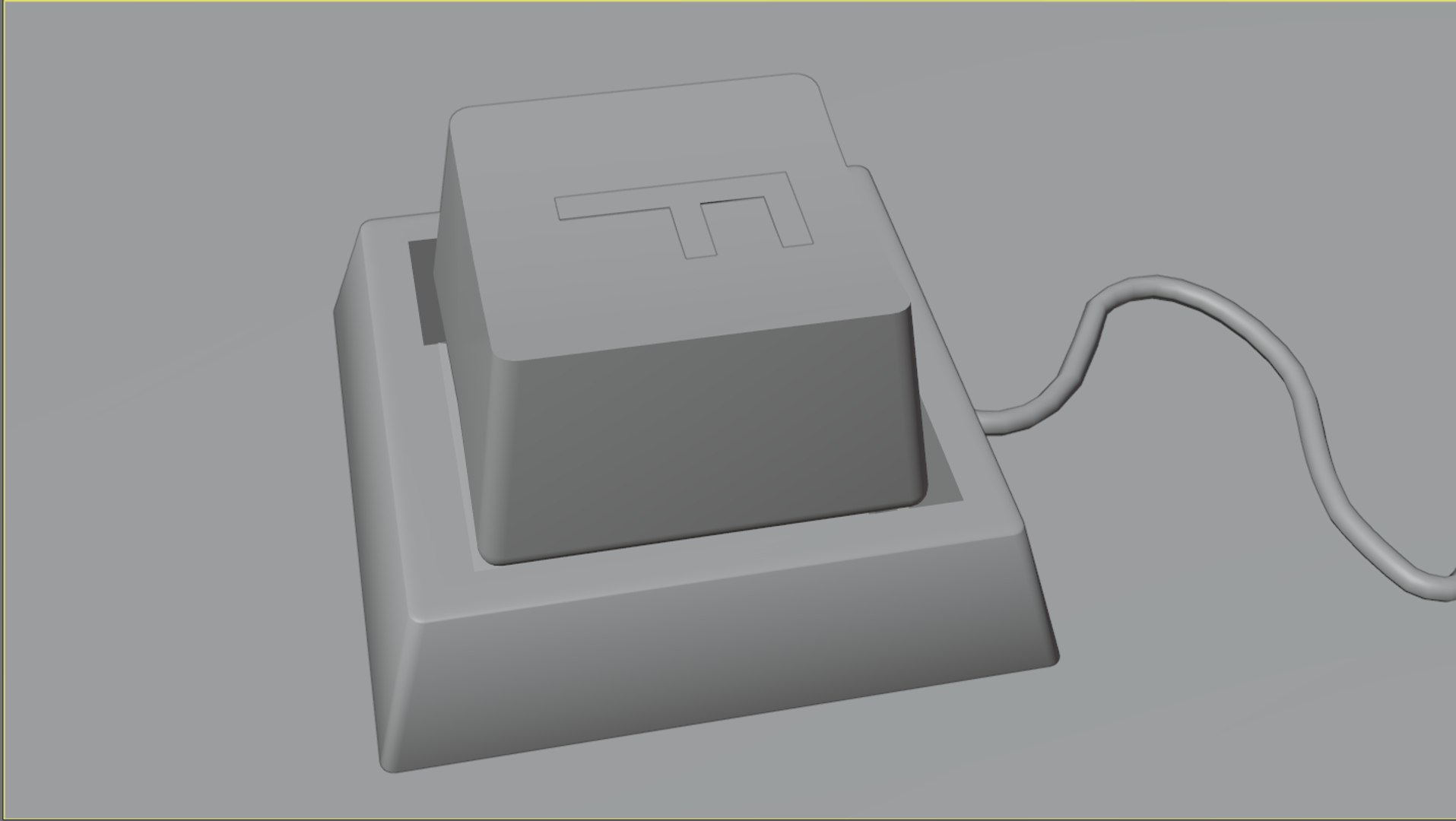 3D Press F Respect Button Model - TurboSquid 1651443