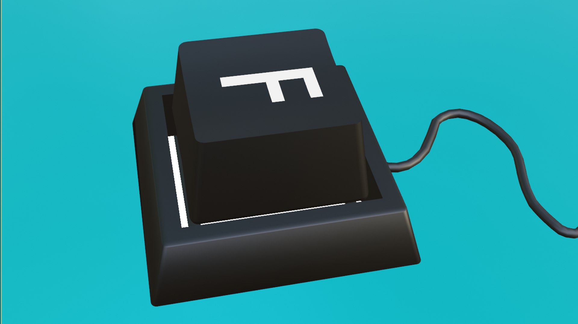 3D Press F Respect Button Model - TurboSquid 1651443