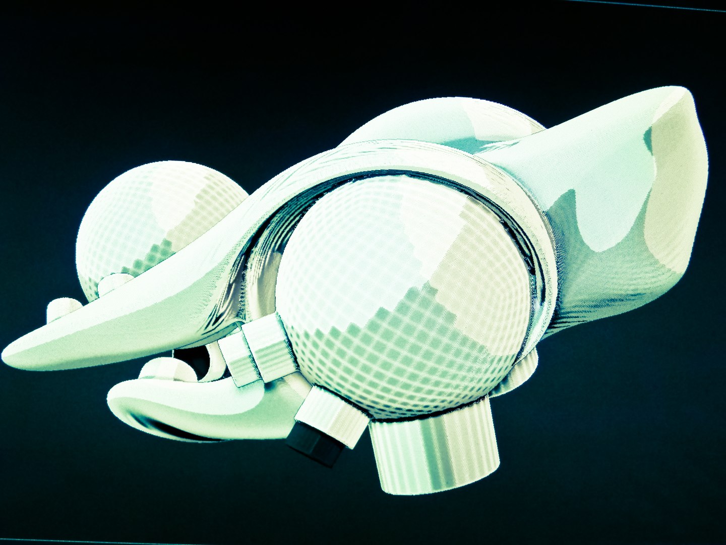 Space Fluid Flow Obj Free