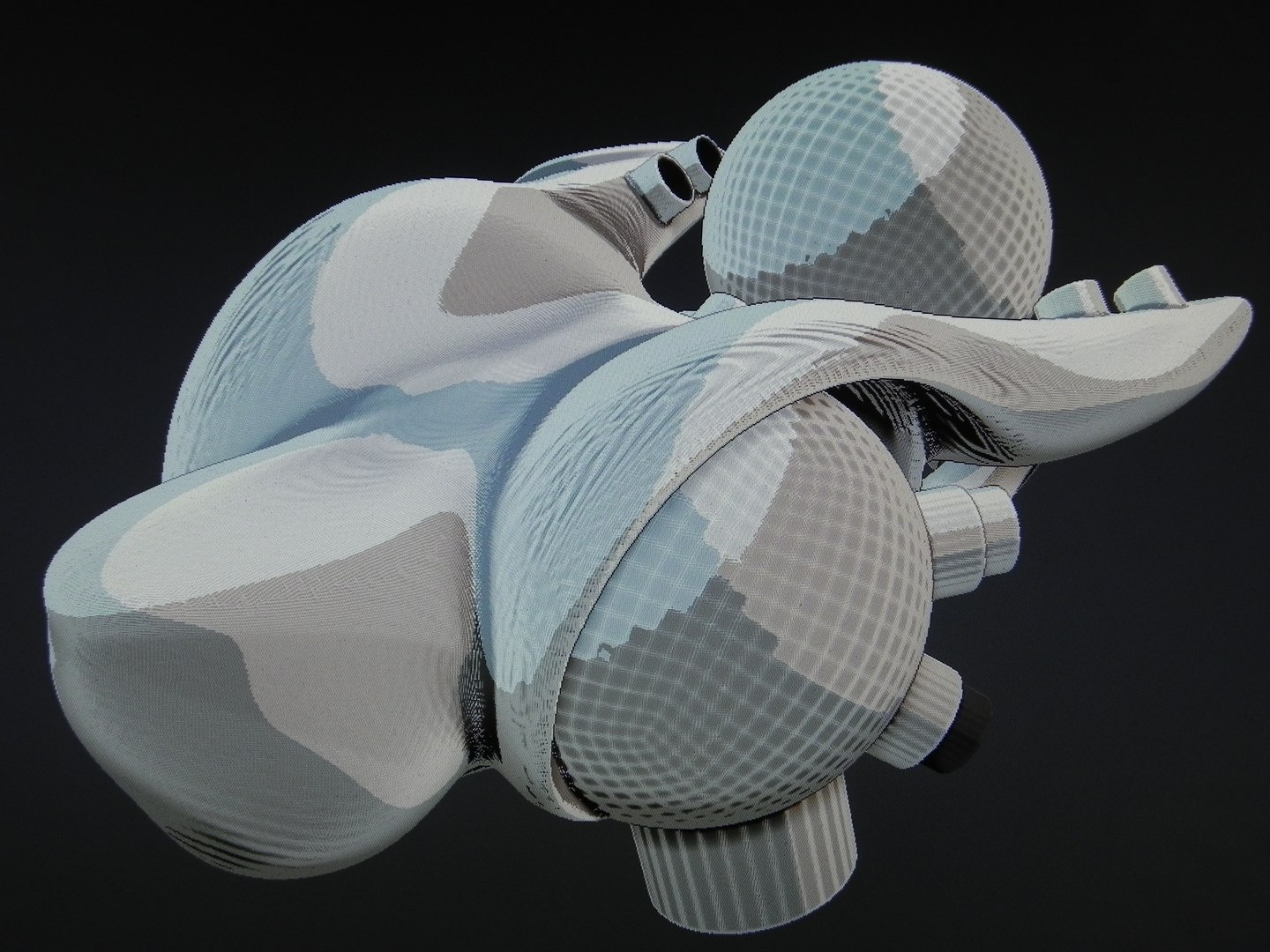 Space Fluid Flow Obj Free