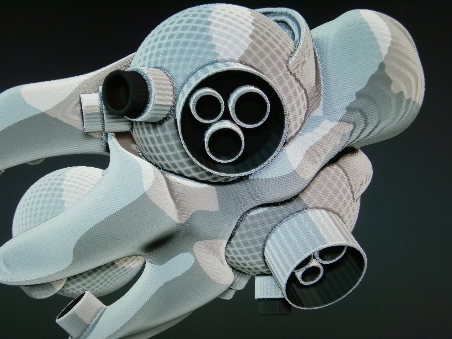 Space Fluid Flow Obj Free