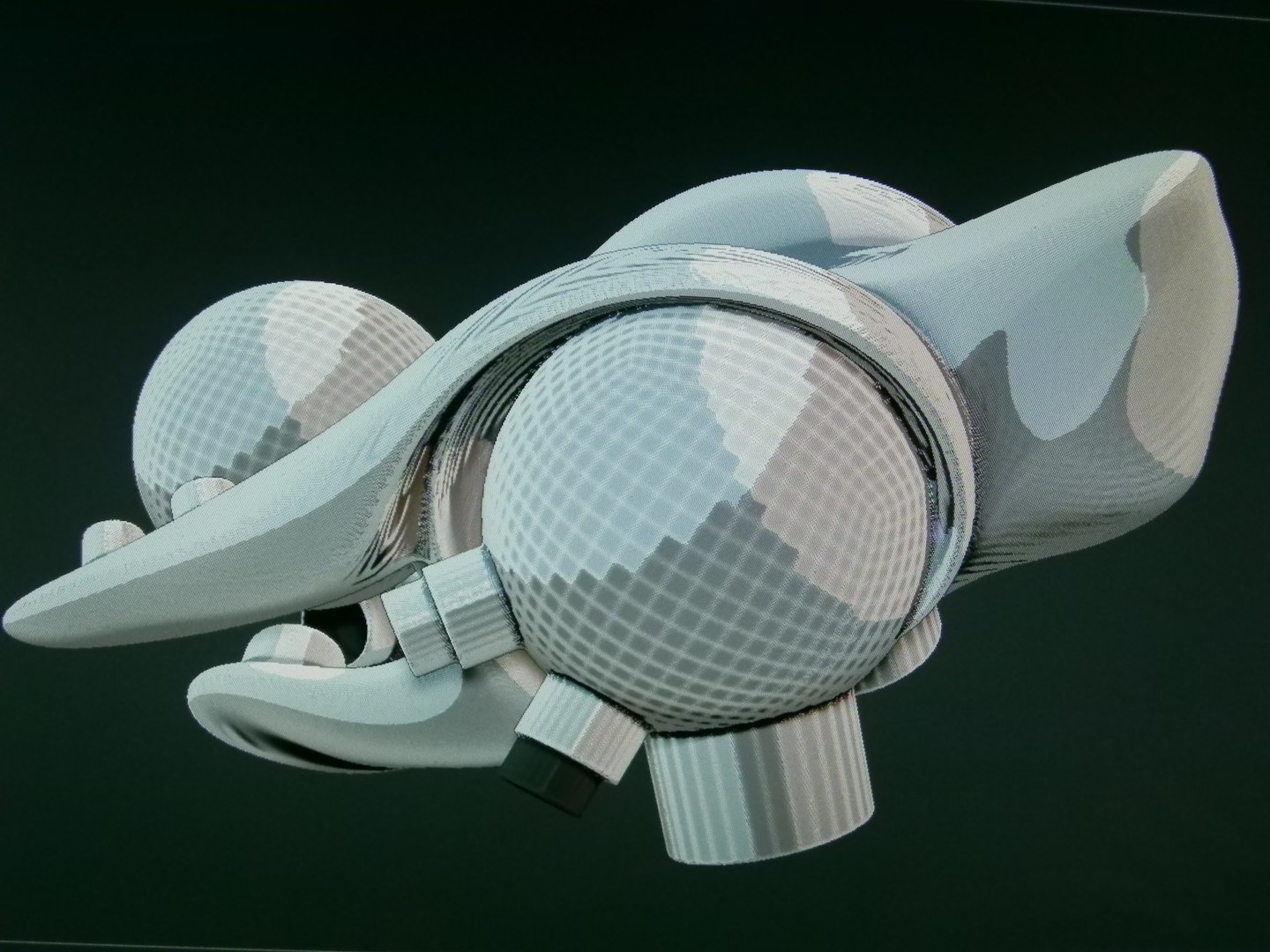 Space Fluid Flow Obj Free