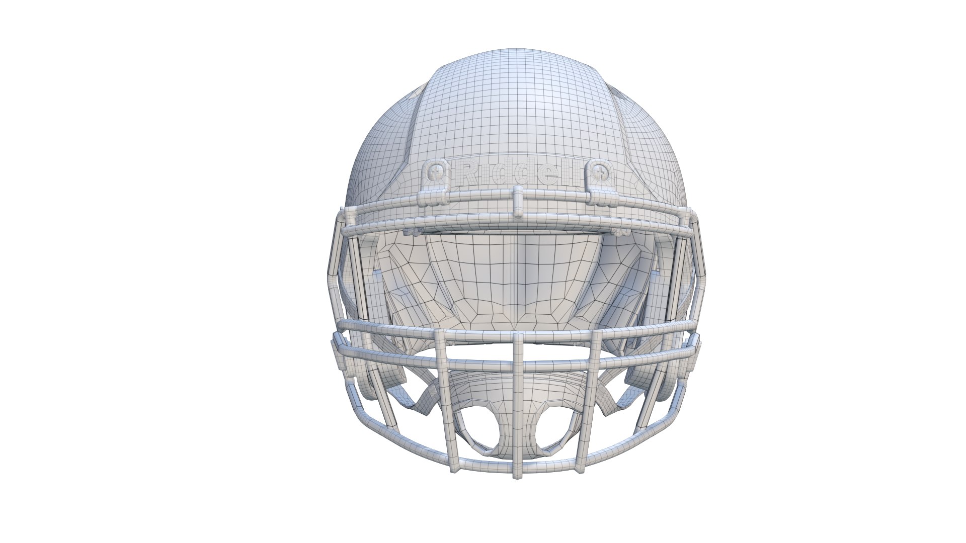 3D Riddell Victor Youth Helmet Model - TurboSquid 2376442