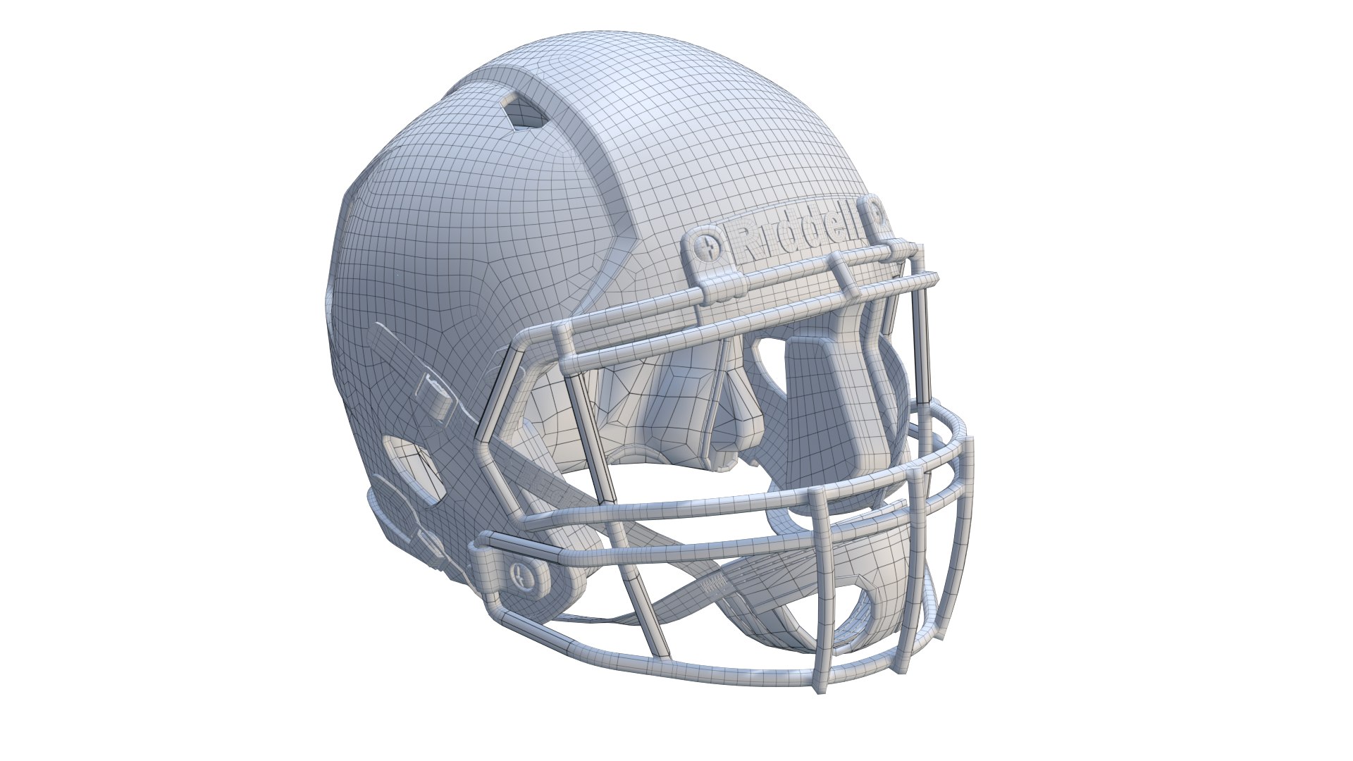 3D Riddell Victor Youth Helmet Model - TurboSquid 2376442