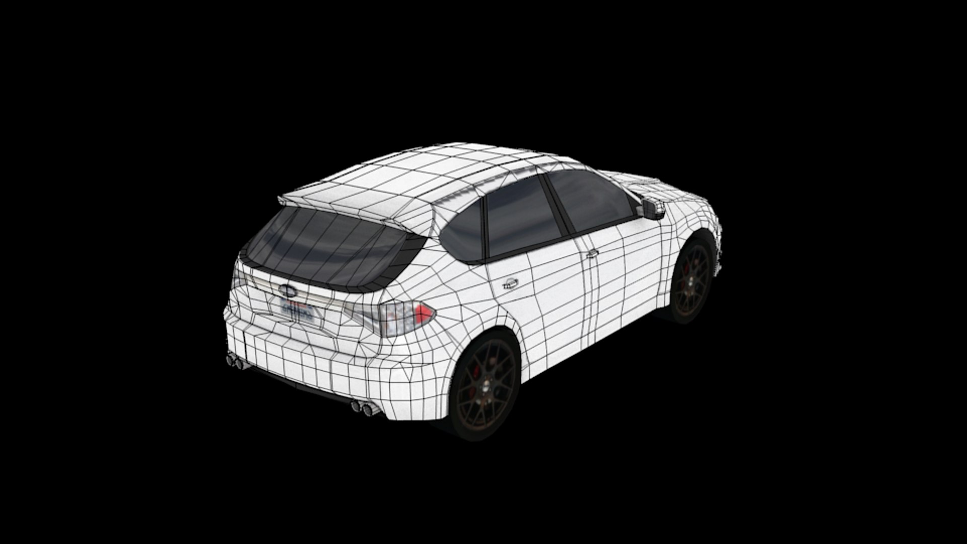 3D Subaru Wrx Polys - TurboSquid 1509648