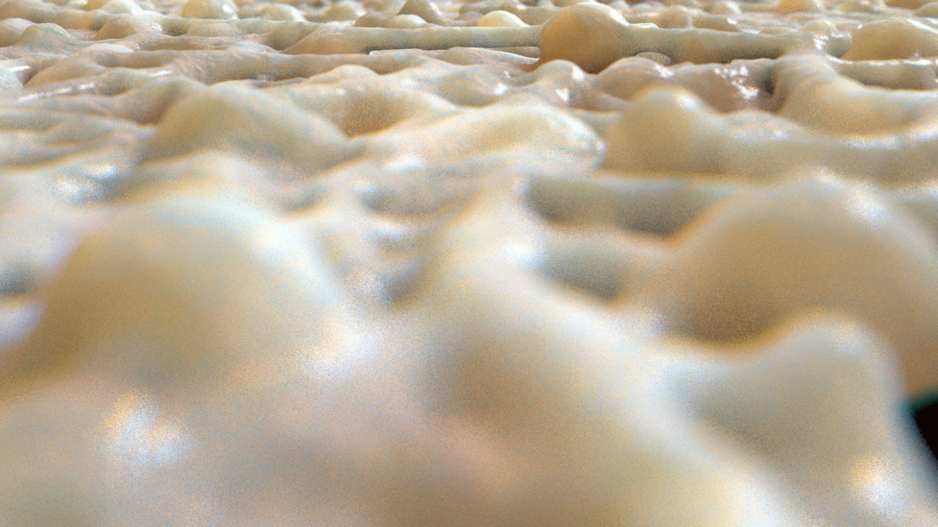 3d Model Of Organic Fibrous Tissue