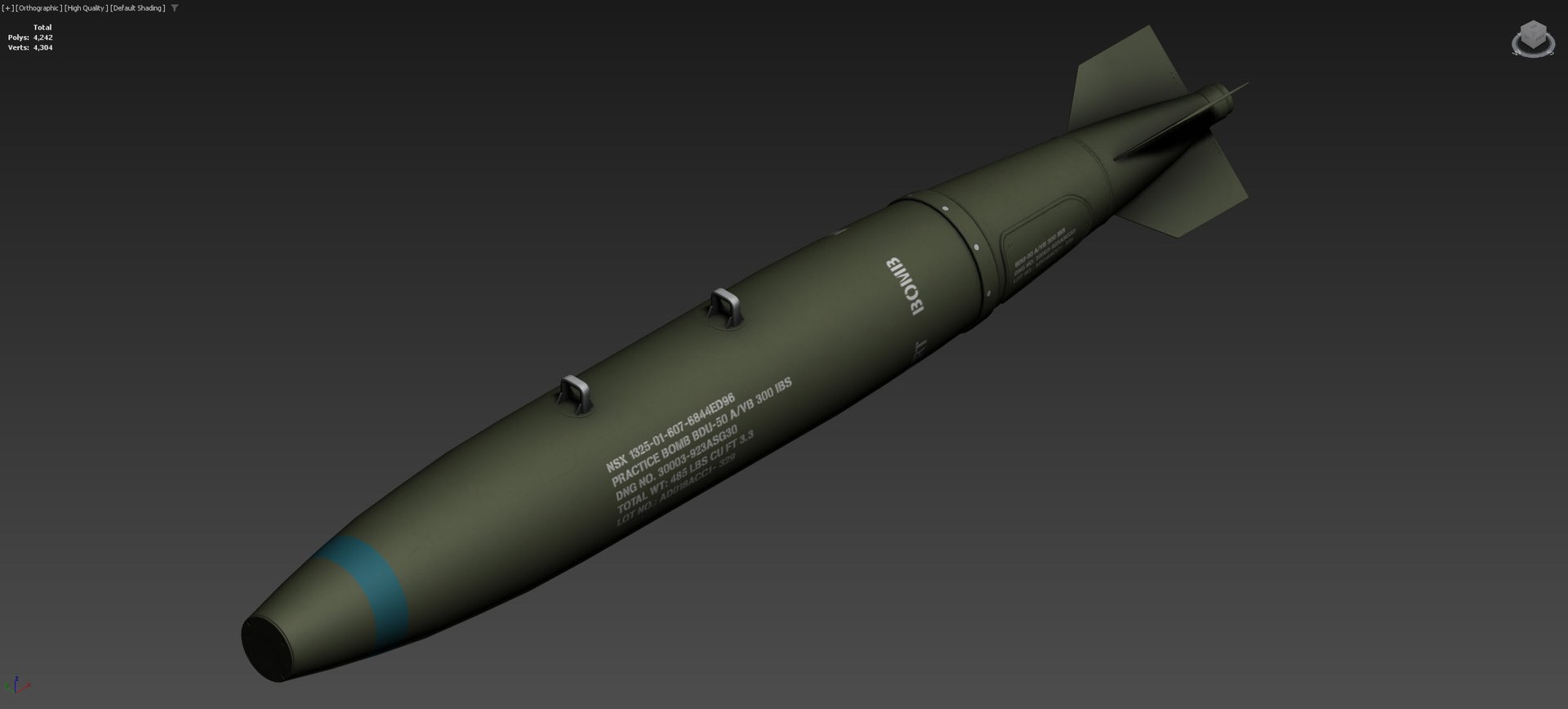 3D BDU-50 - TurboSquid 2294142