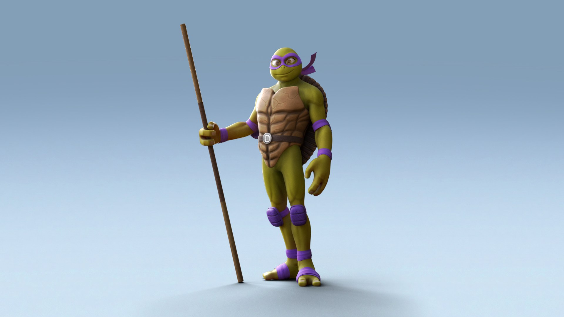 3D Donatello Ninja Turtle Model - TurboSquid 2040070
