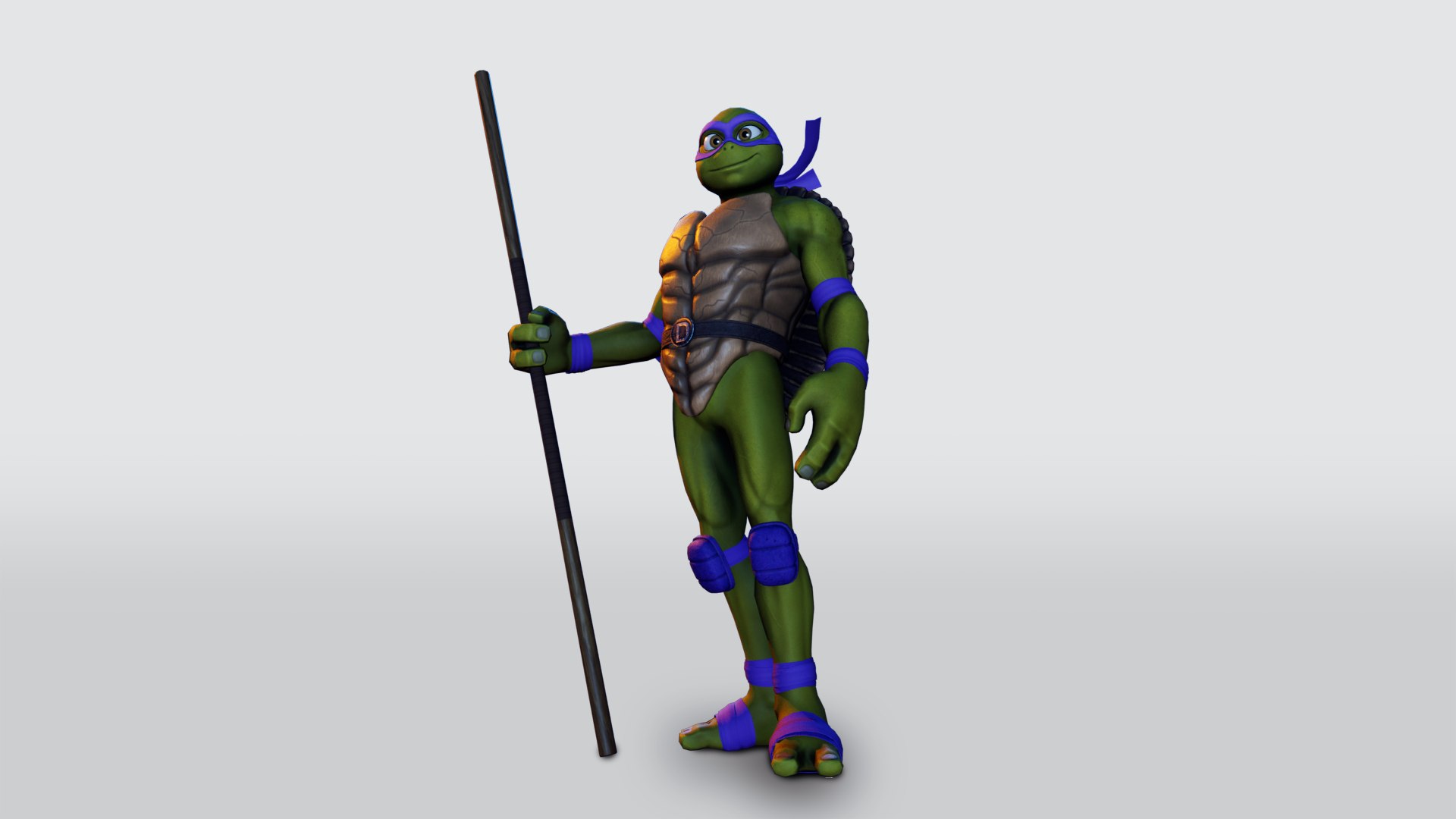 3D Donatello Ninja Turtle Model - TurboSquid 2040070
