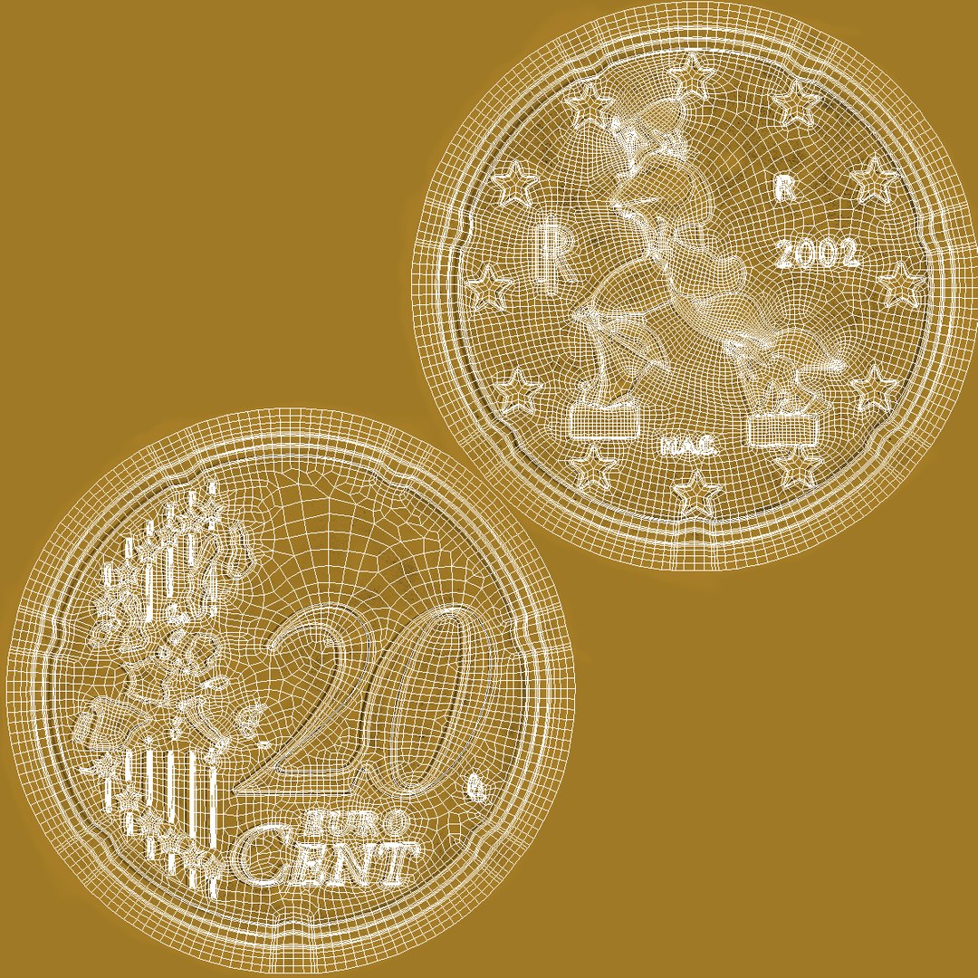 Italian Euro Coin 20 3ds