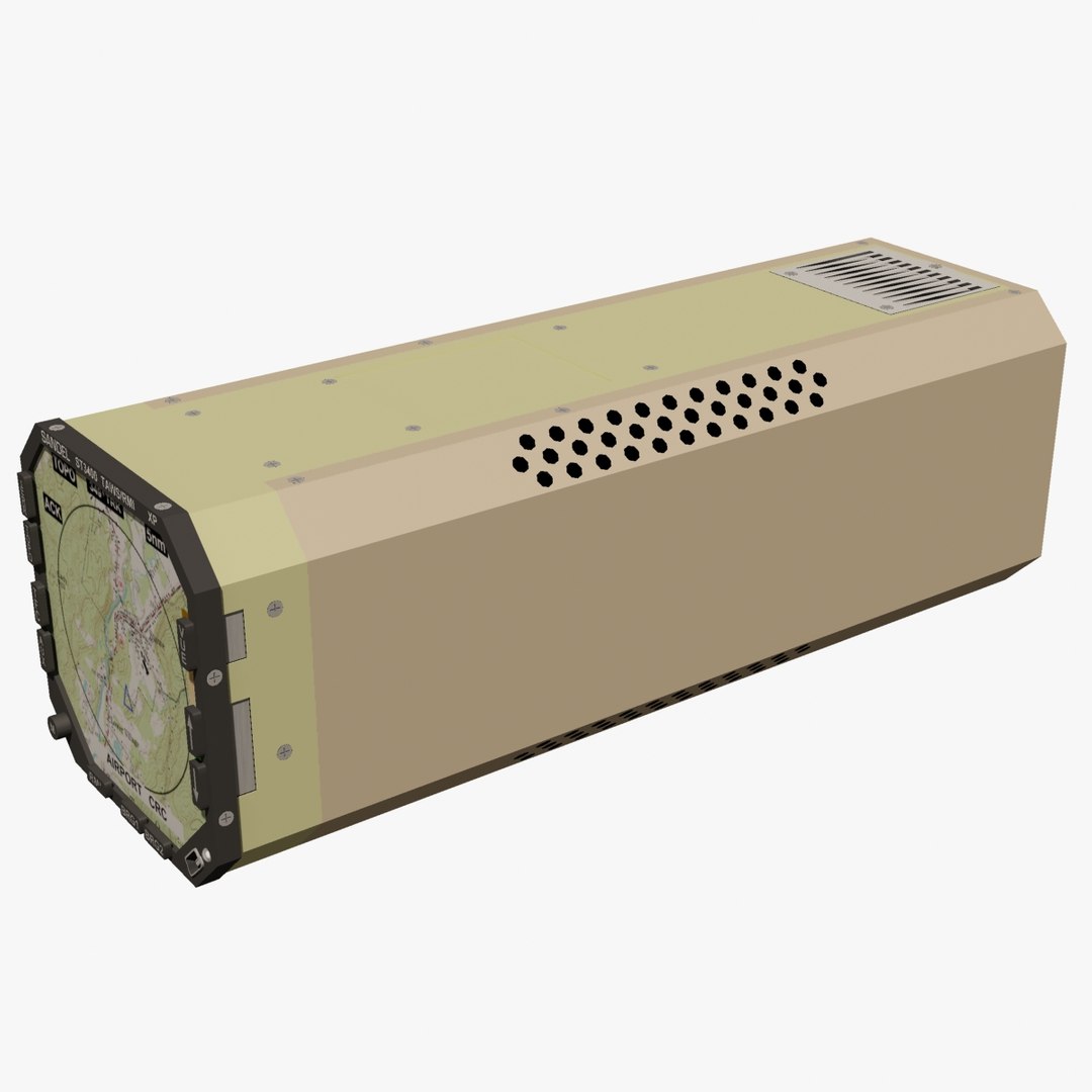 Sandel Avionics St3400 Taws 3d Max