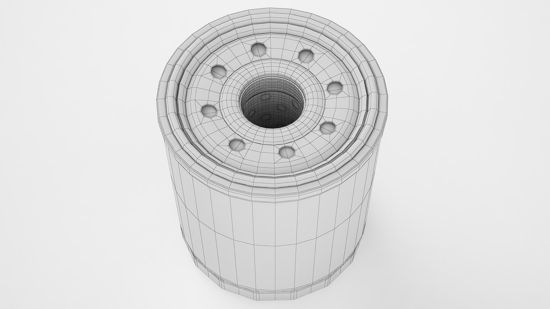 Oil Filter 3D Model - TurboSquid 1611763