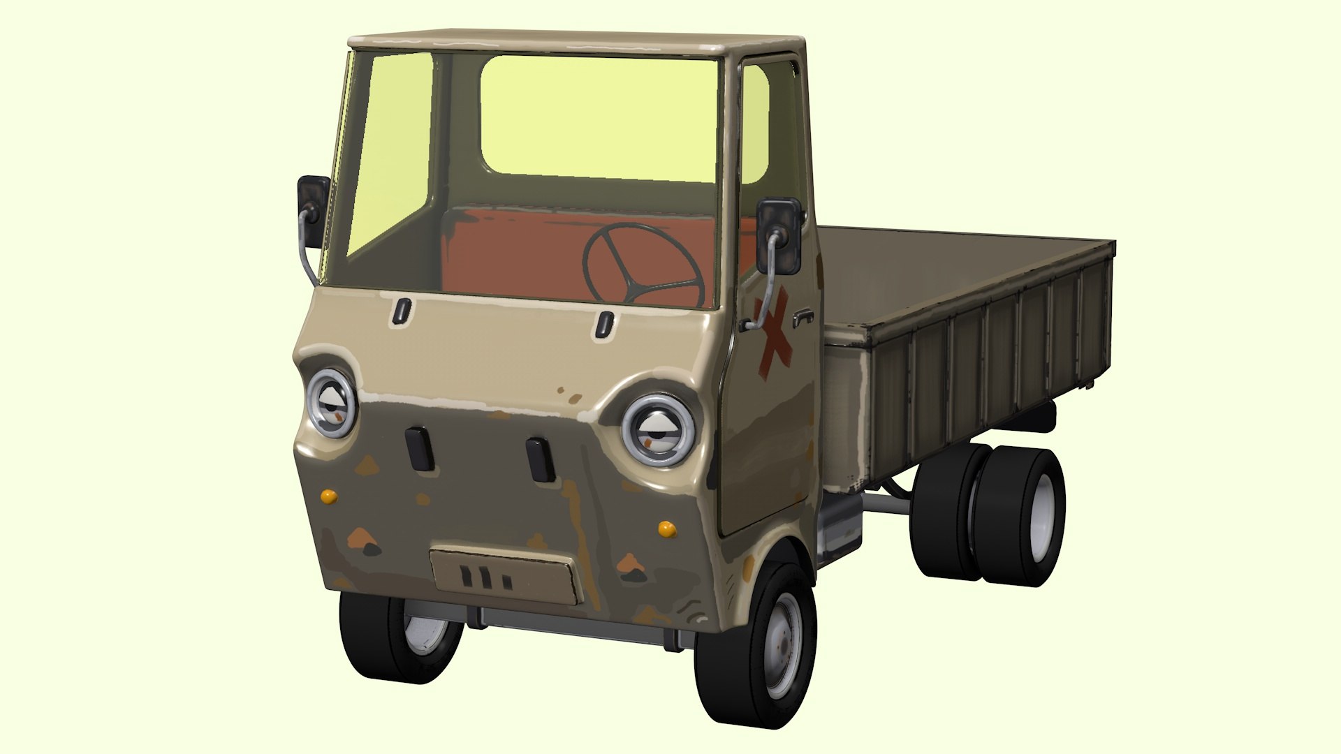 3D Lorry - TurboSquid 2163242