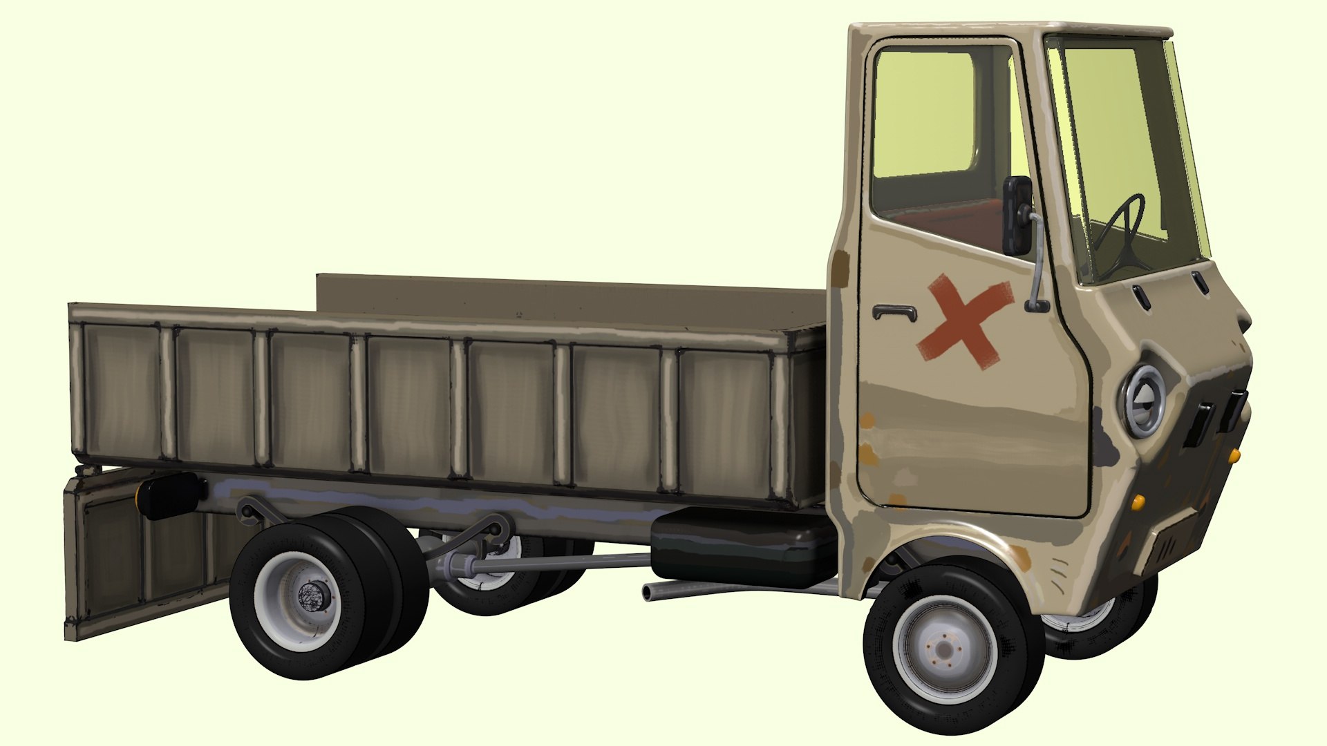 3D Lorry - TurboSquid 2163242