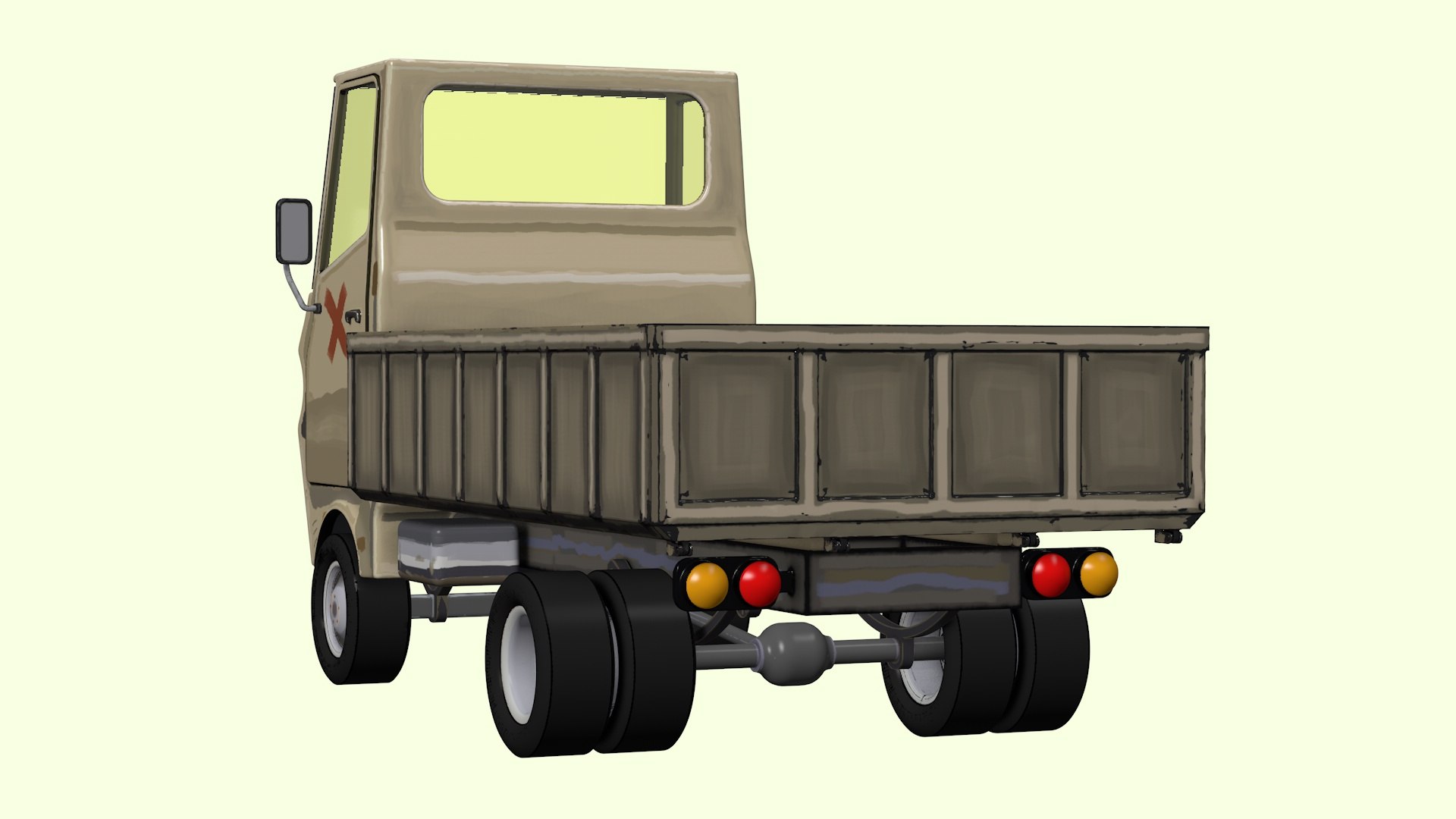 3D Lorry - TurboSquid 2163242