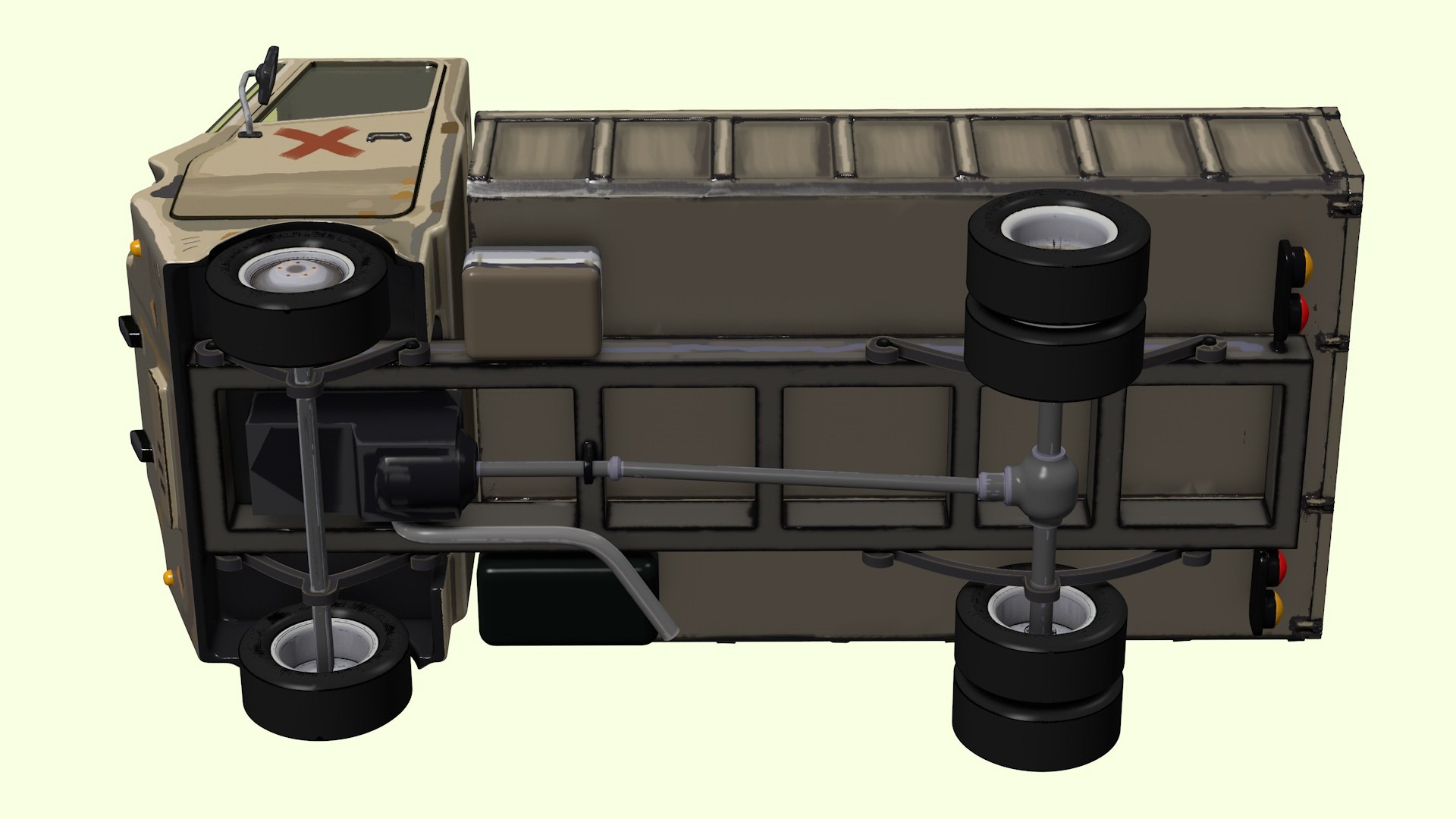 3D Lorry - TurboSquid 2163242