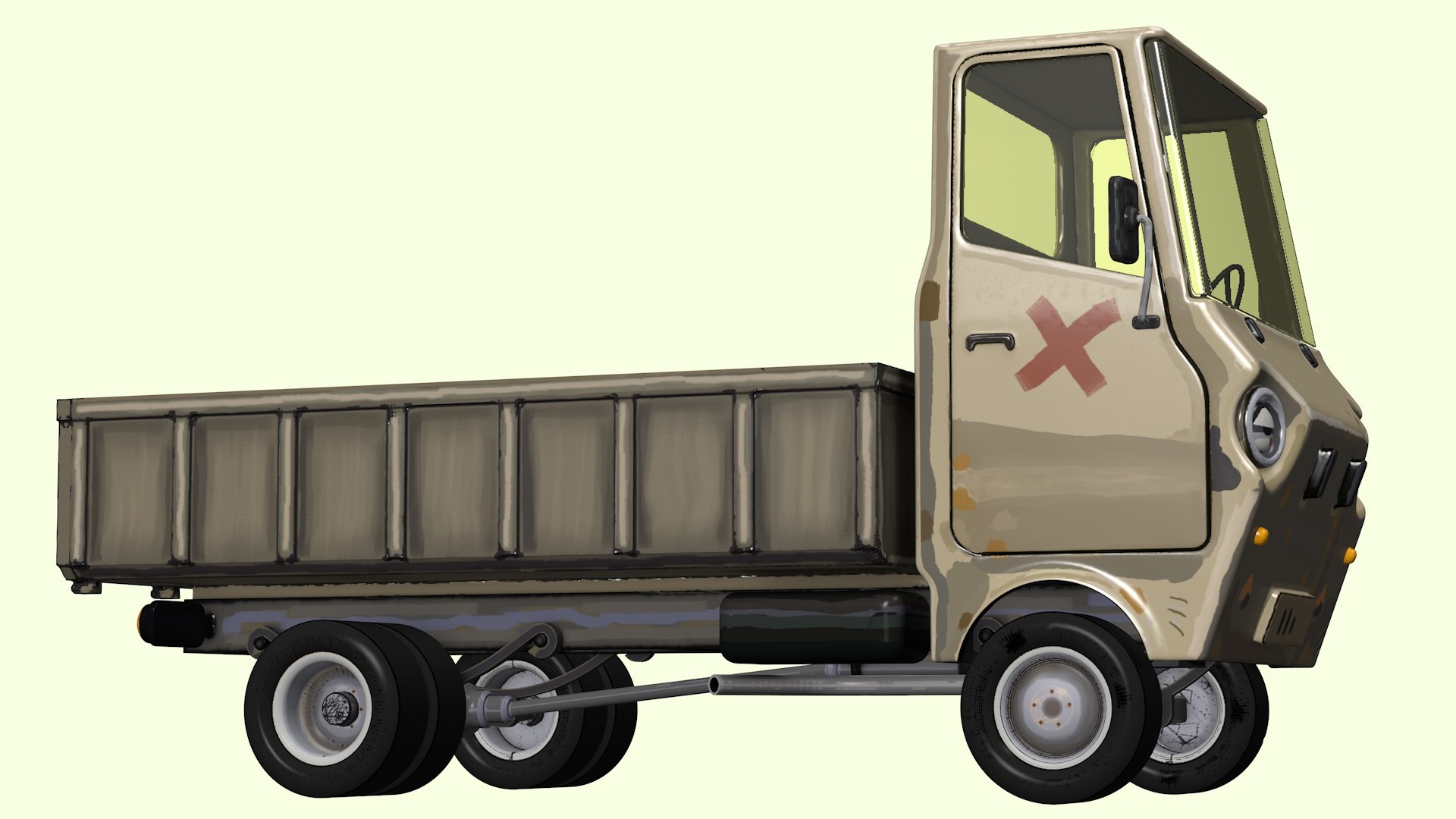 3D Lorry - TurboSquid 2163242