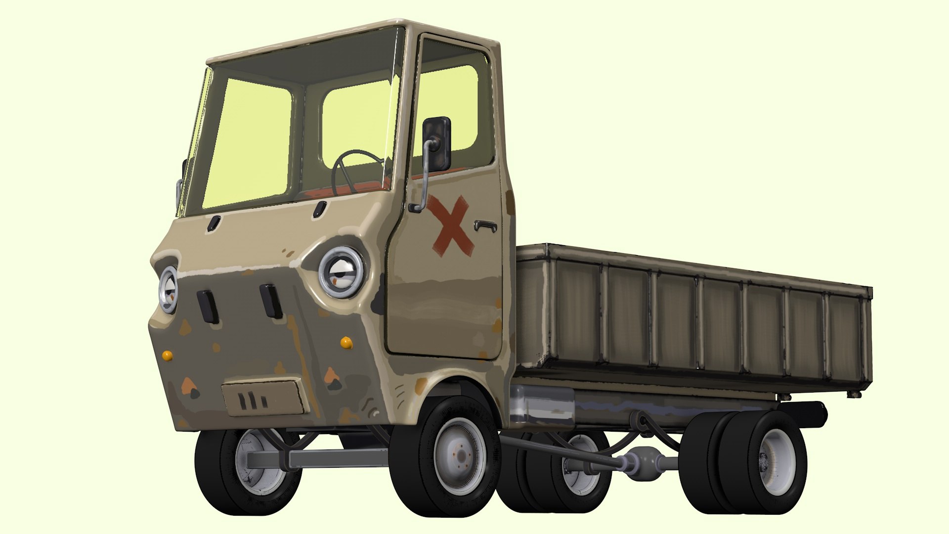 3D Lorry - TurboSquid 2163242