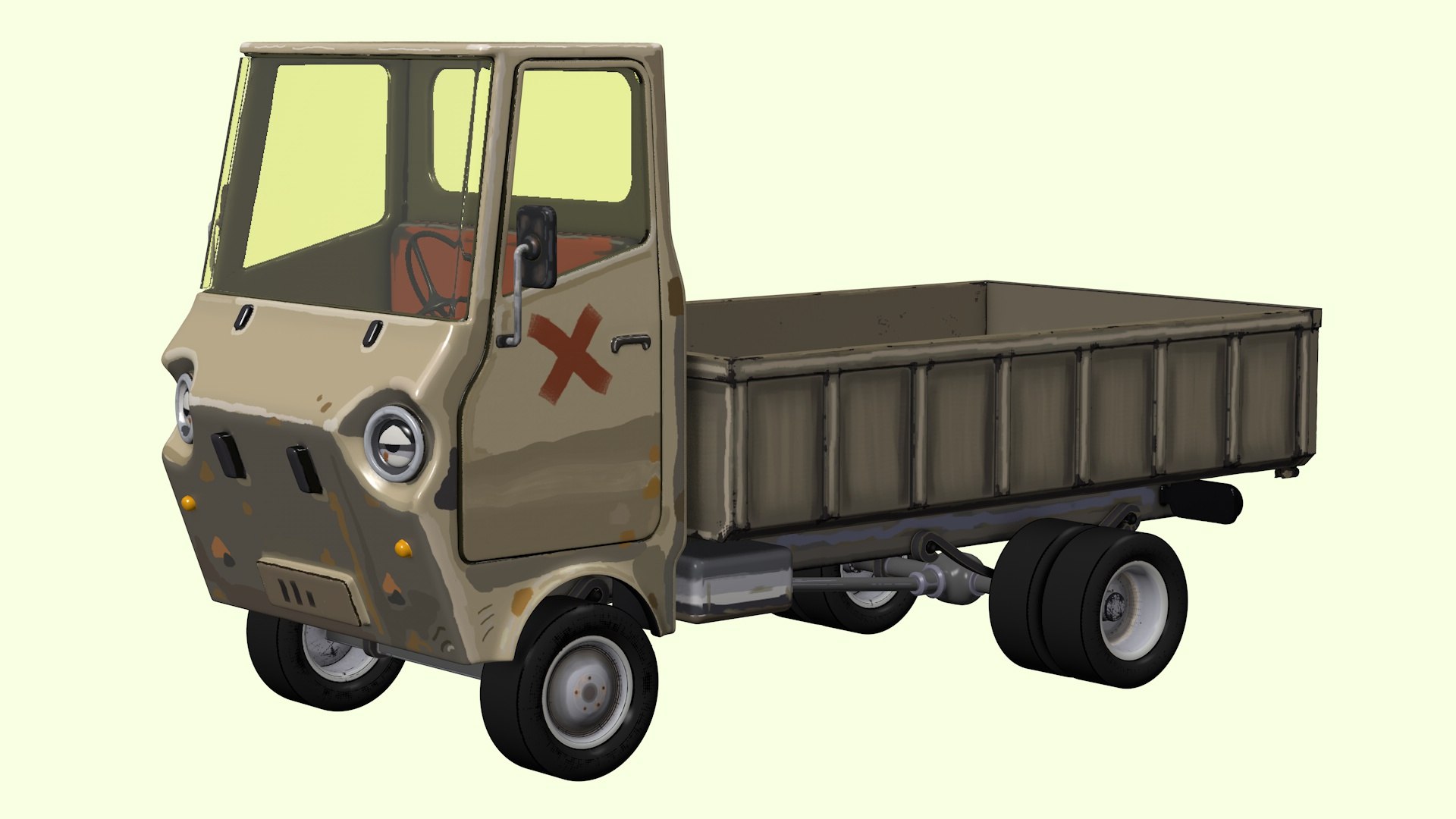 3D Lorry - TurboSquid 2163242