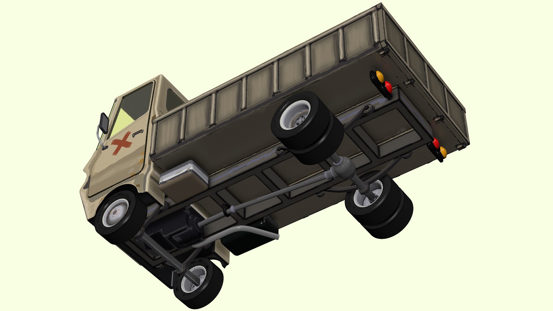 3D Lorry - TurboSquid 2163242
