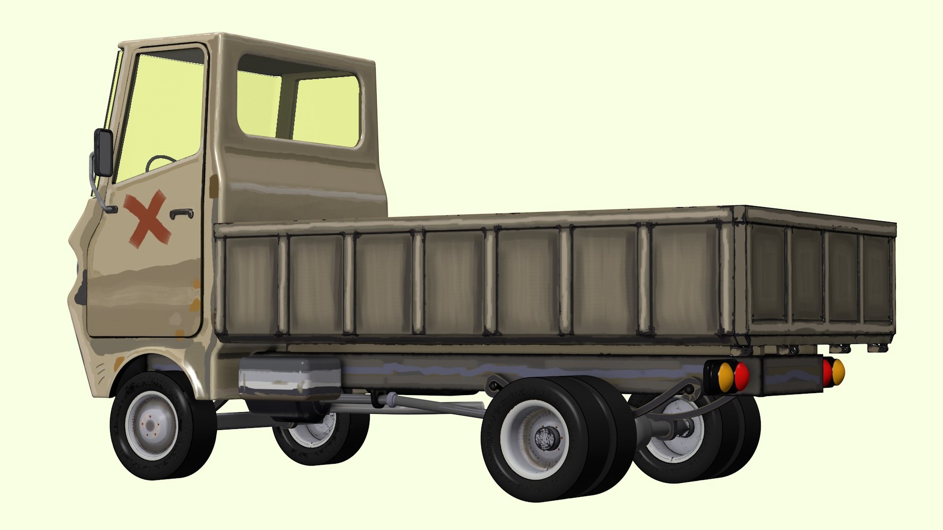 3D Lorry - TurboSquid 2163242