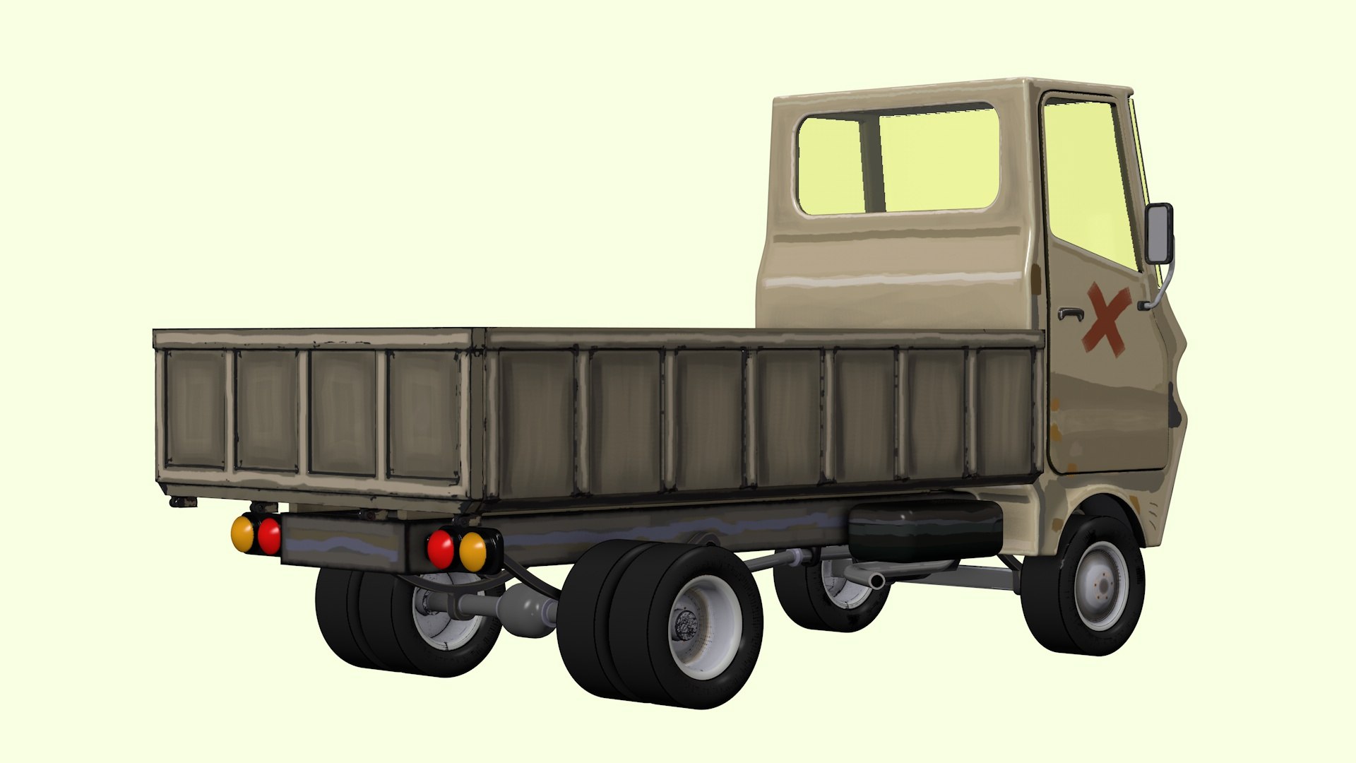 3D Lorry - TurboSquid 2163242