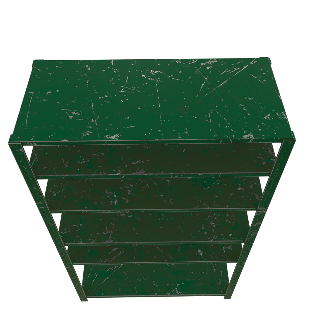 3D Metal Rack V3 - TurboSquid 2140351
