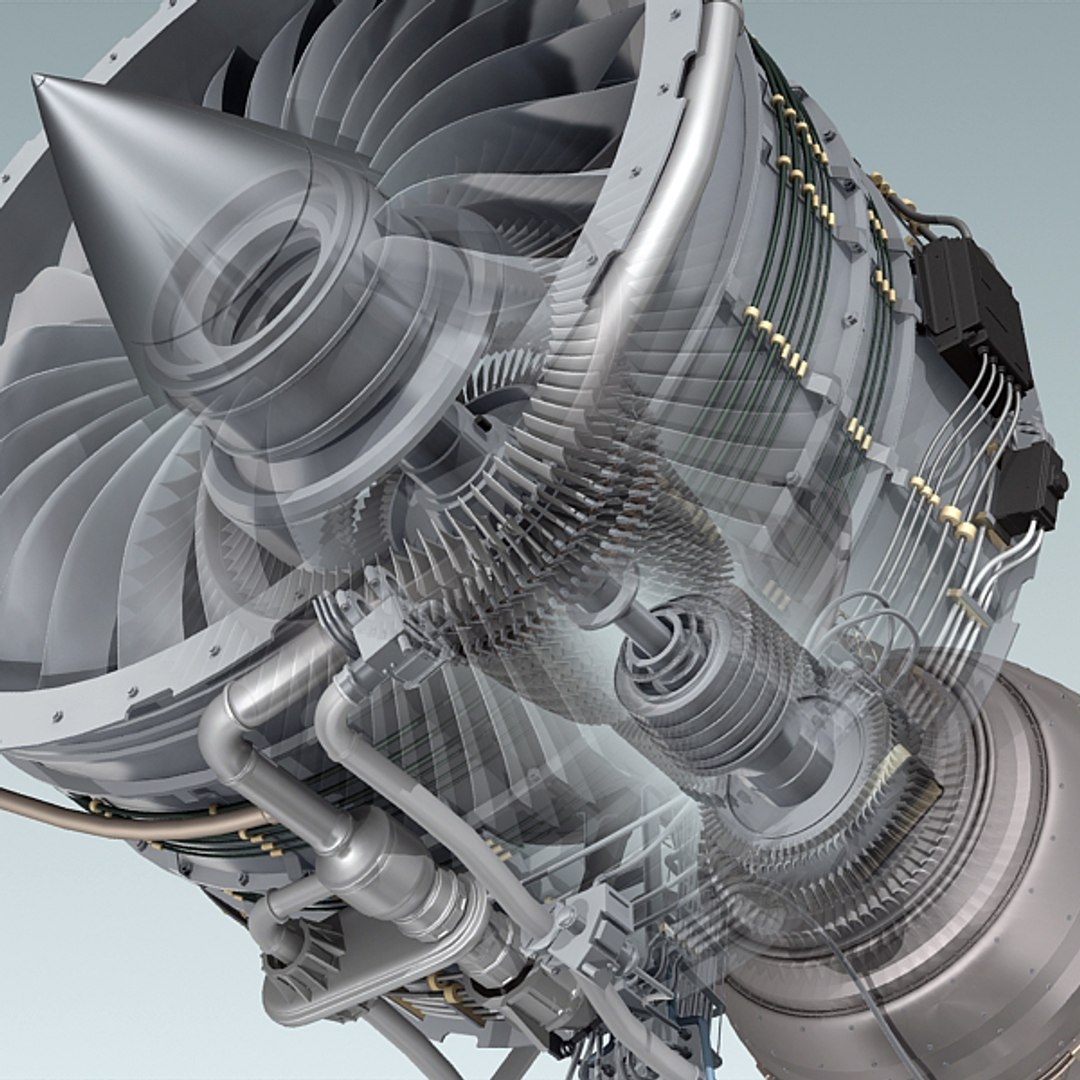 3d Jet Engine