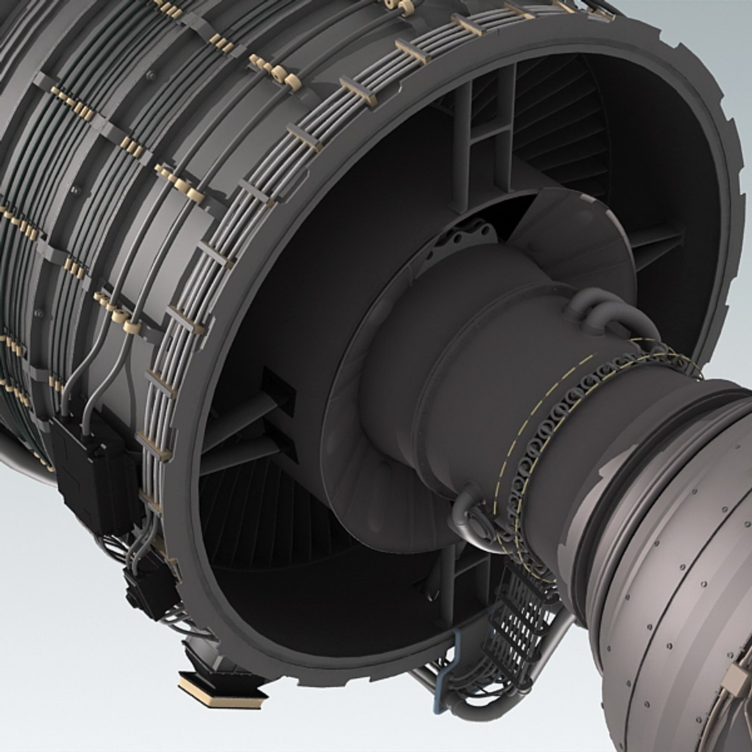 3d Jet Engine