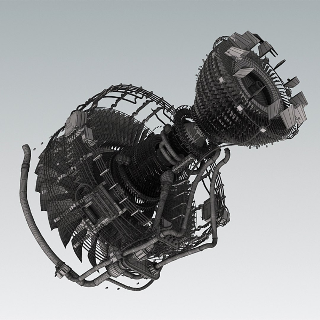 3d jet engine