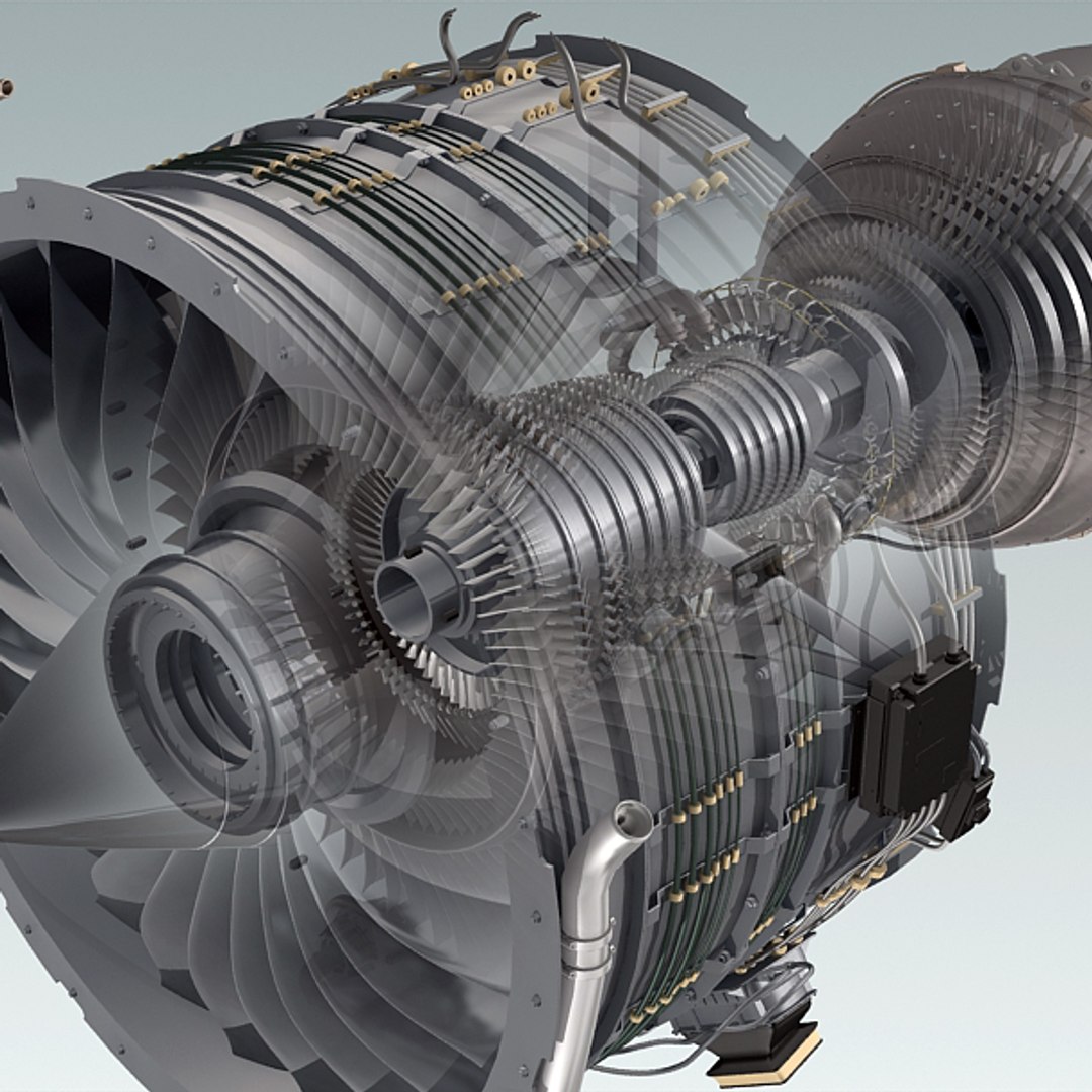 3d Jet Engine