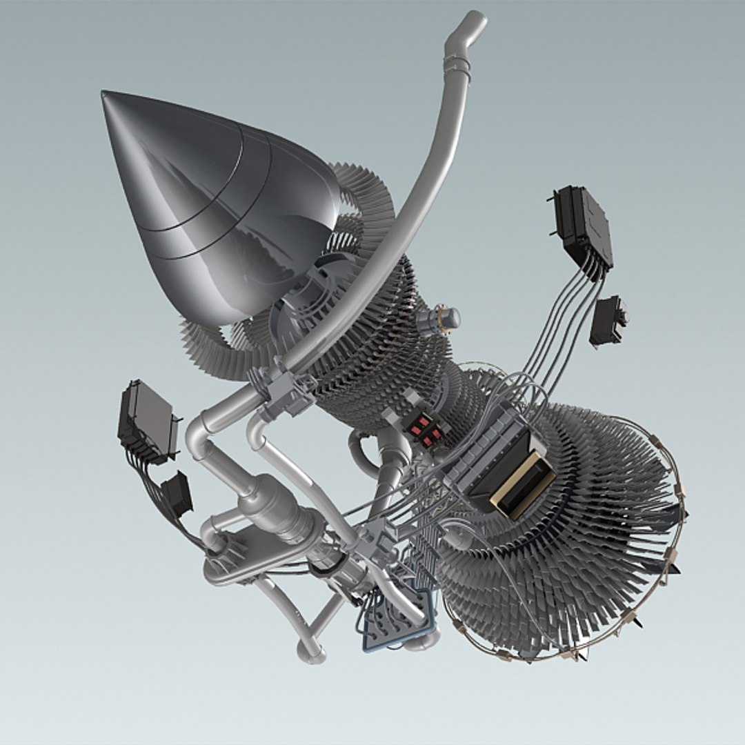 3d Jet Engine