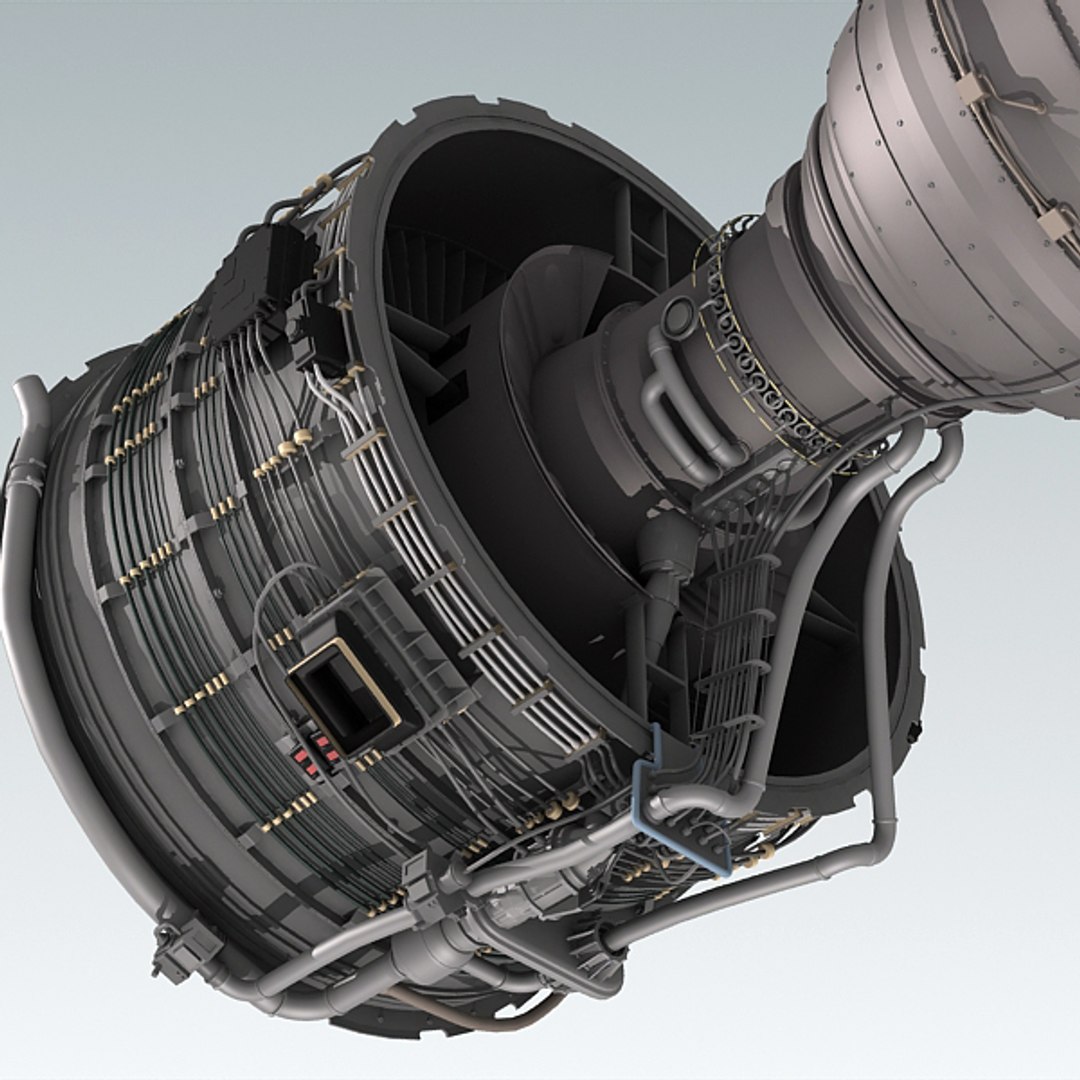 3d Jet Engine