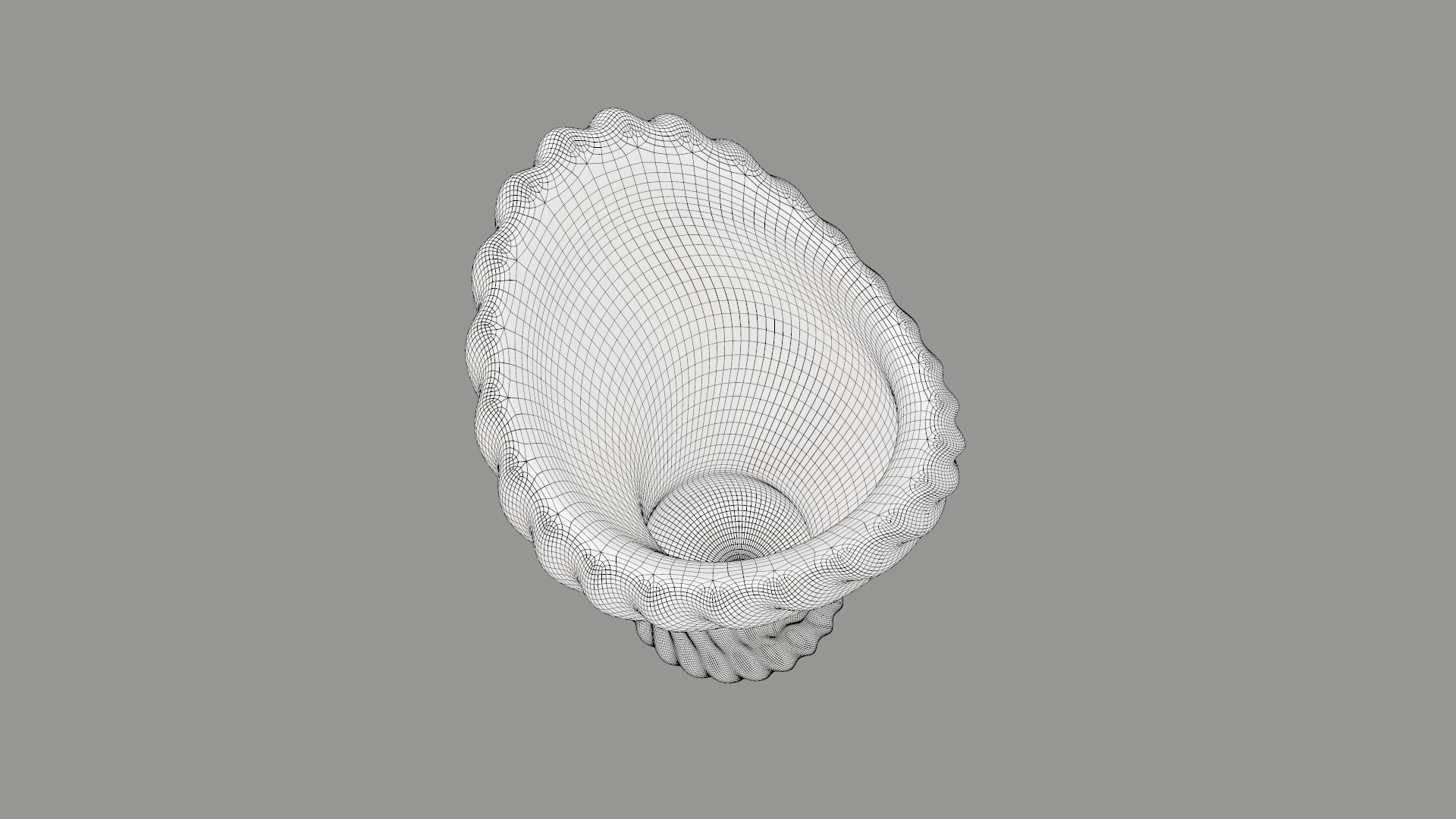 Ribbed Twisted Vase Model - TurboSquid 1969406