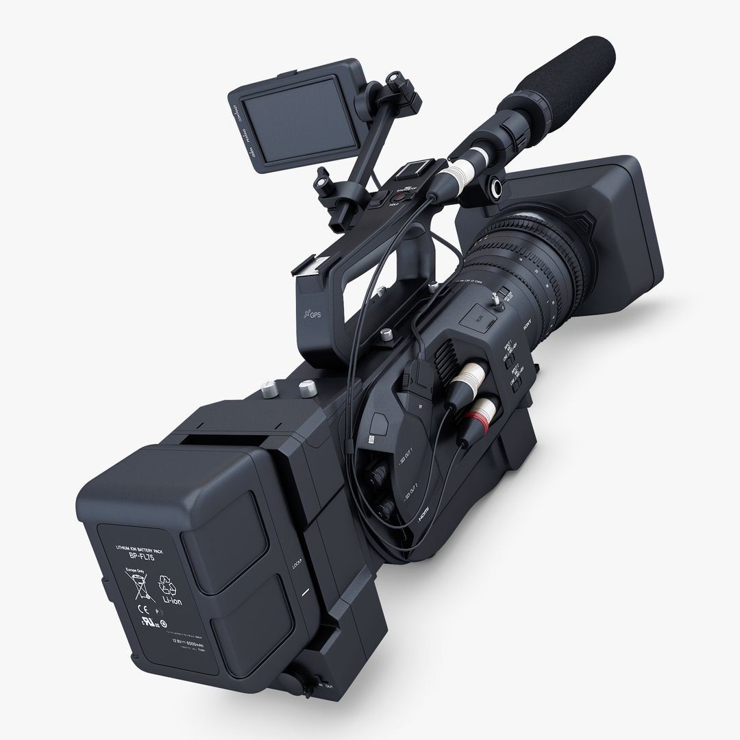 3D generic video camera hd model - TurboSquid 1433148