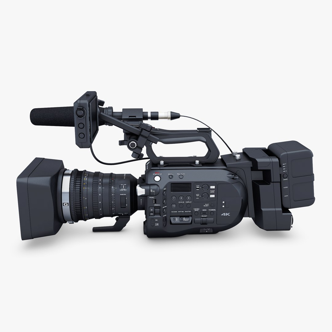 3D Generic Video Camera Hd Model - TurboSquid 1433148