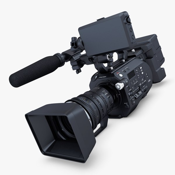 3d model video camera