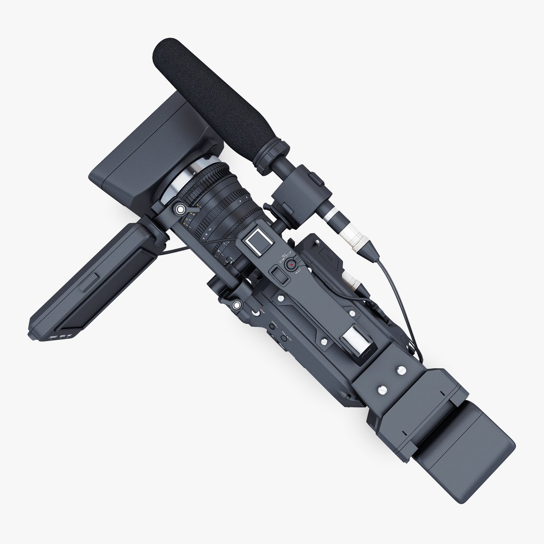 3D Generic Video Camera Hd Model - TurboSquid 1433148